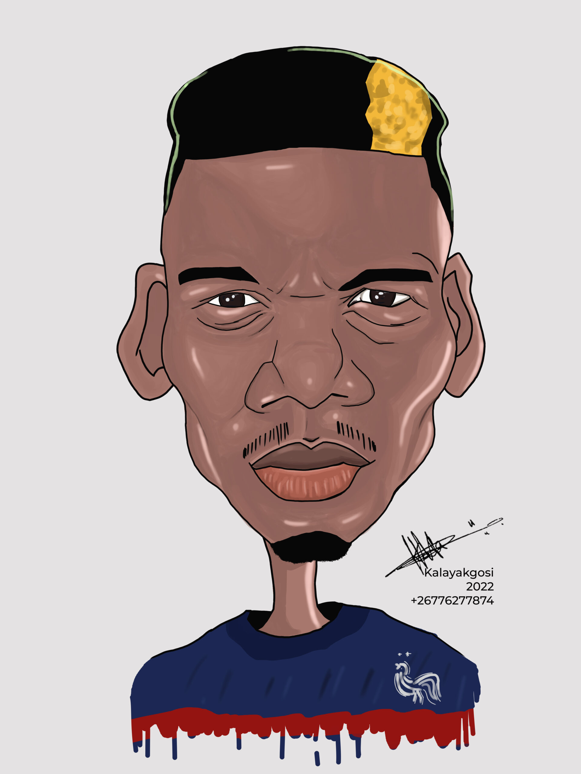 Paul Pogba Caricature - Toons Mag