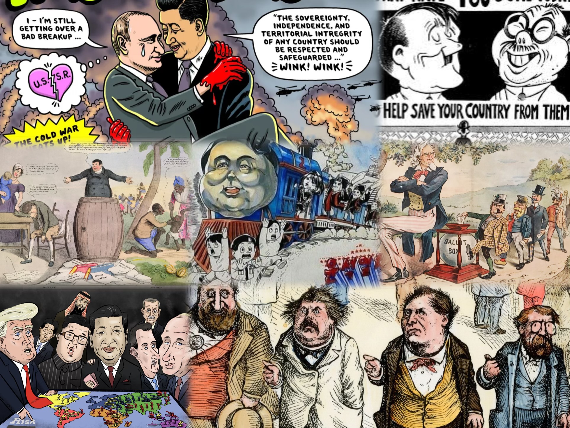 Controversial Figures: The Portrayal In Editorial Cartoons - Toons Mag