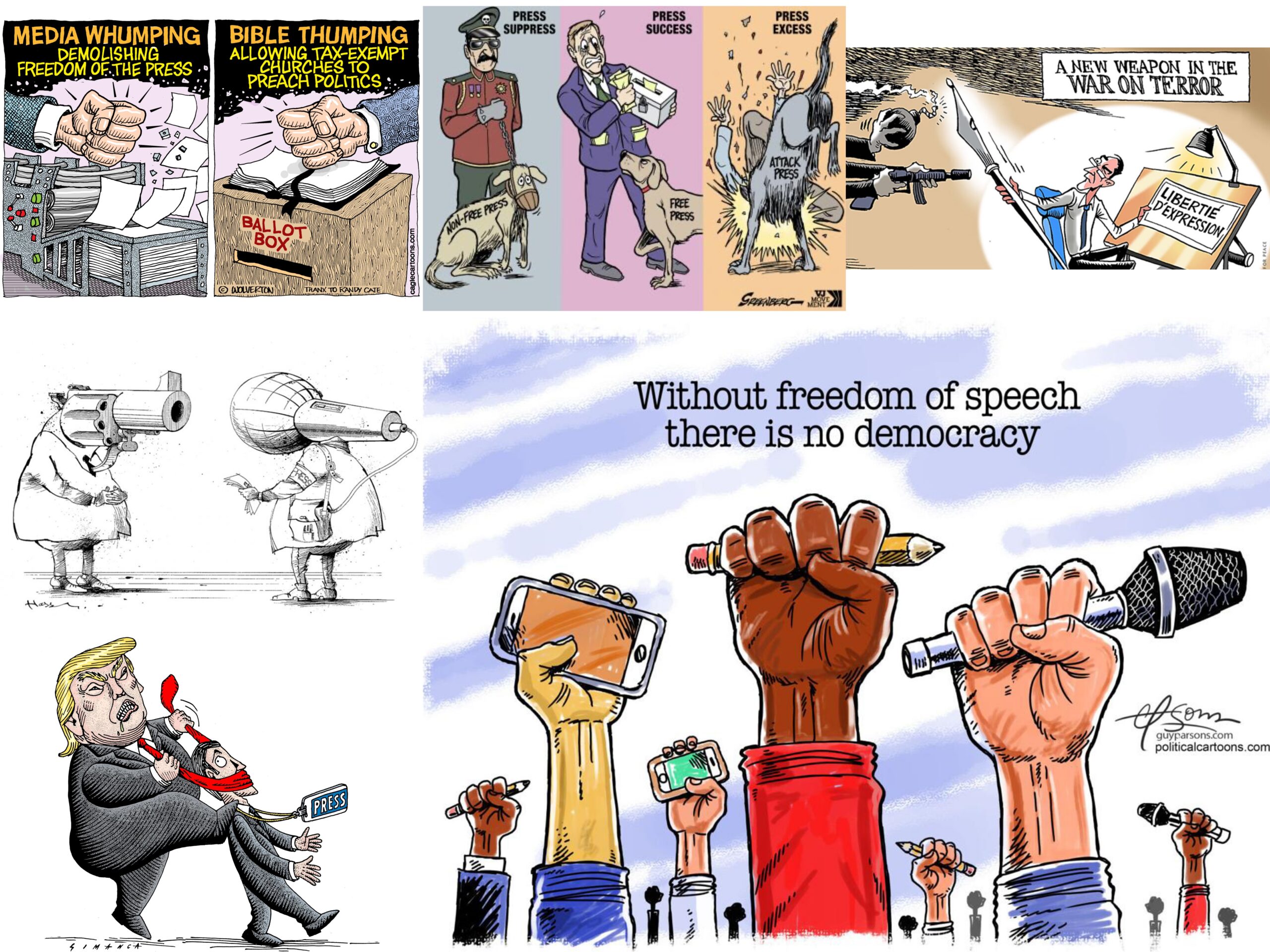 Editorial Cartoons And The Freedom Of The Press: A Satirical Lens On ...