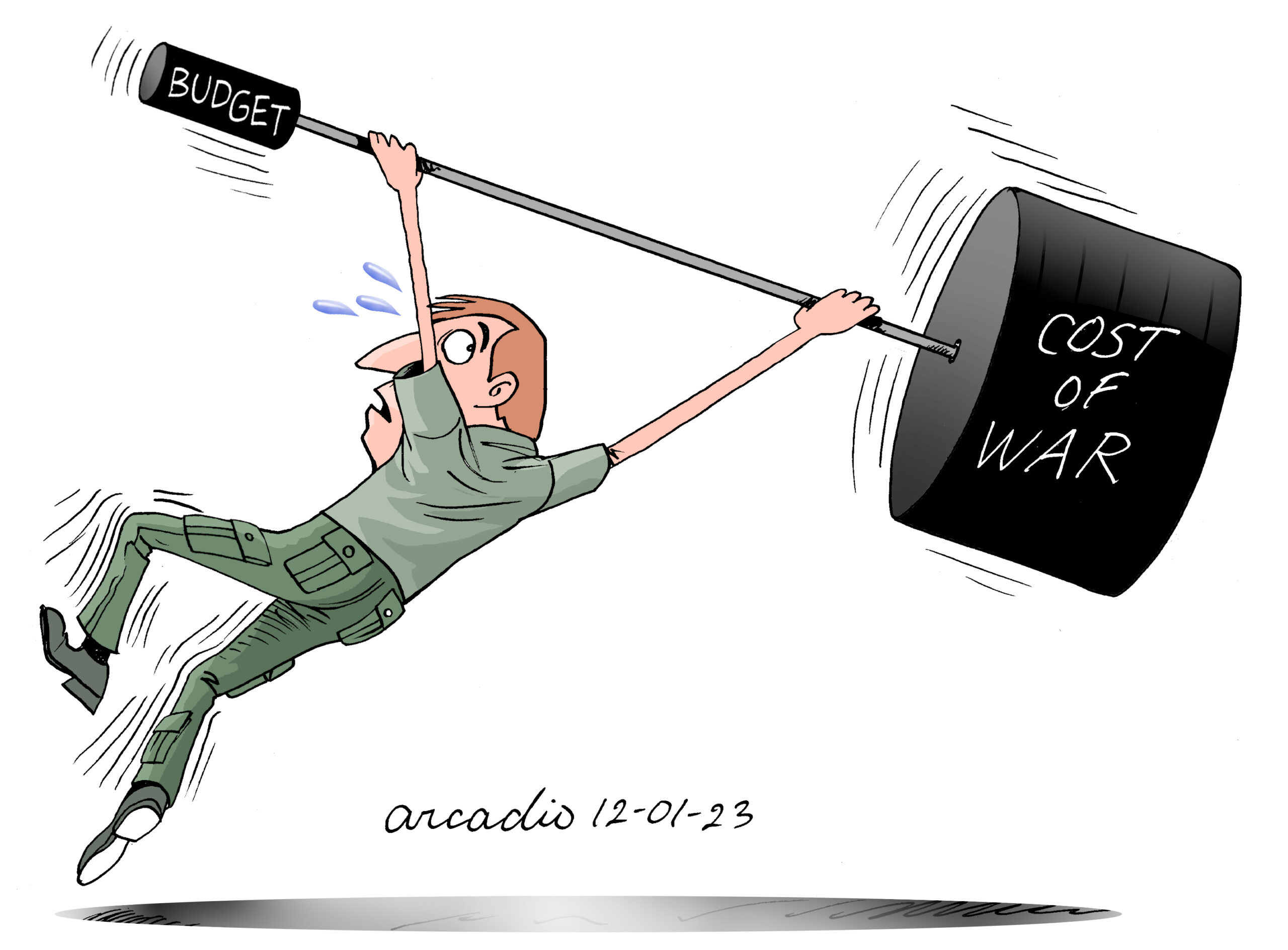 The Cost Of War. - Toons Mag