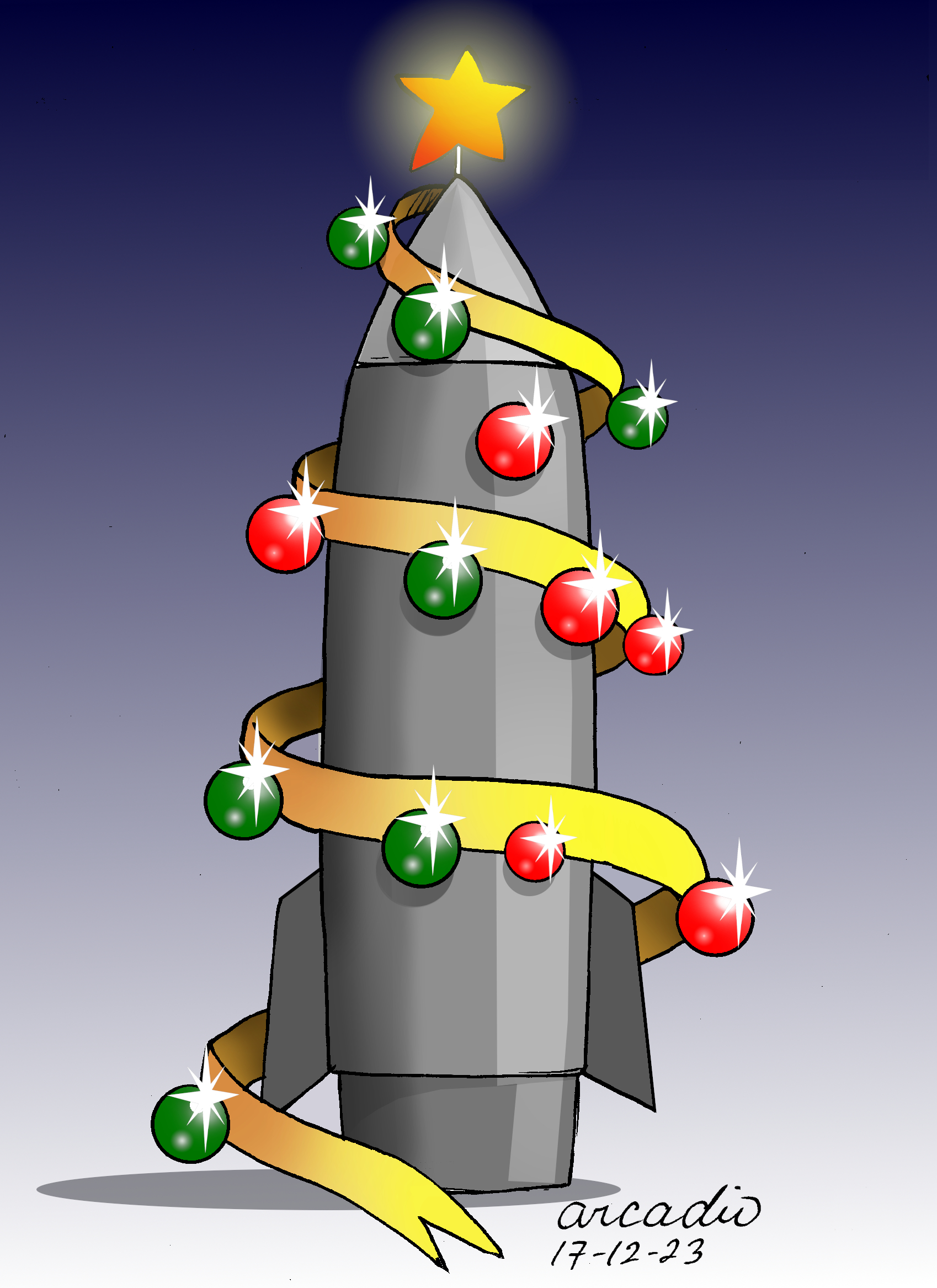 Merry Christmas. - Toons Mag