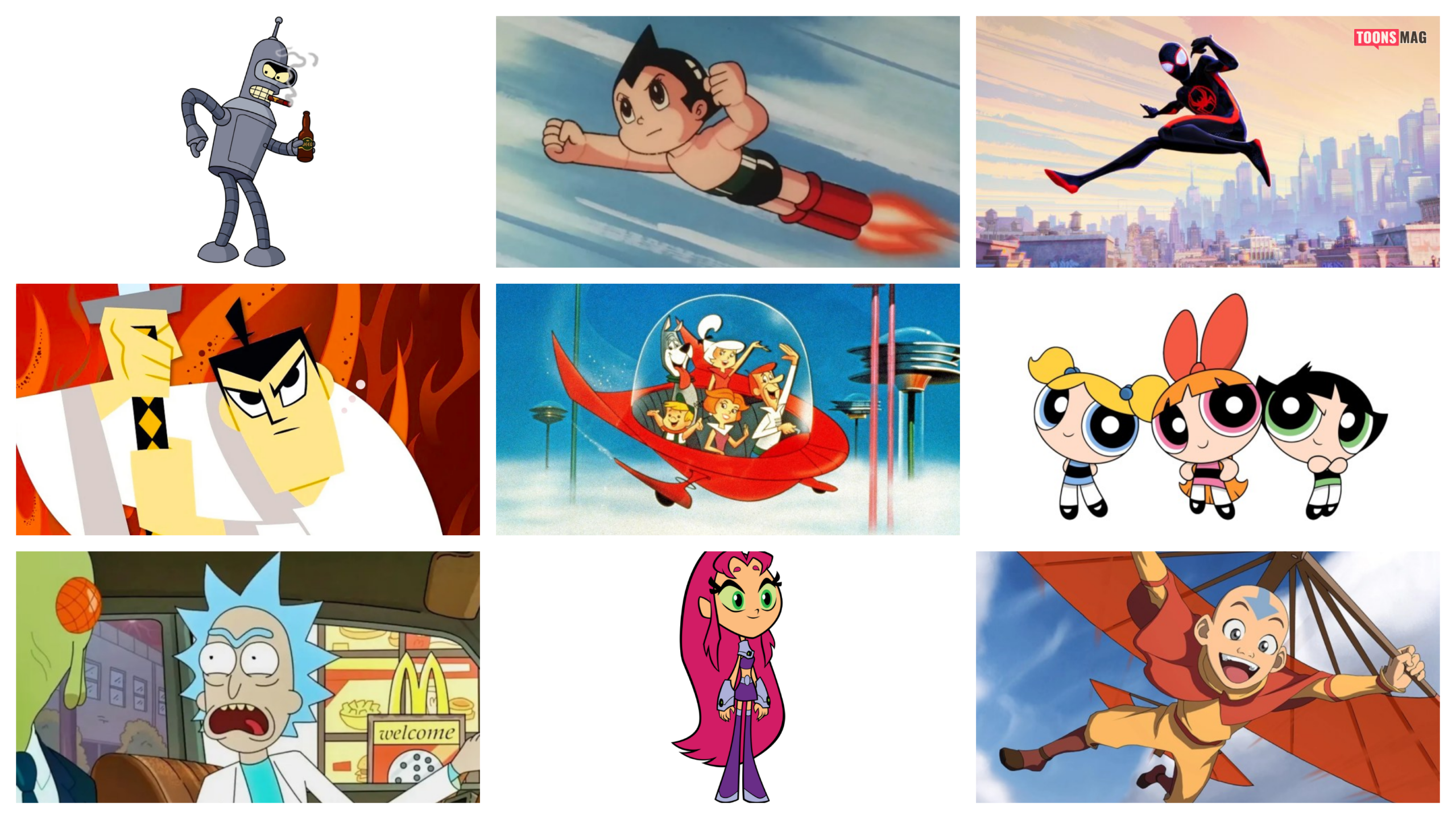 Space Cartoon Characters Space