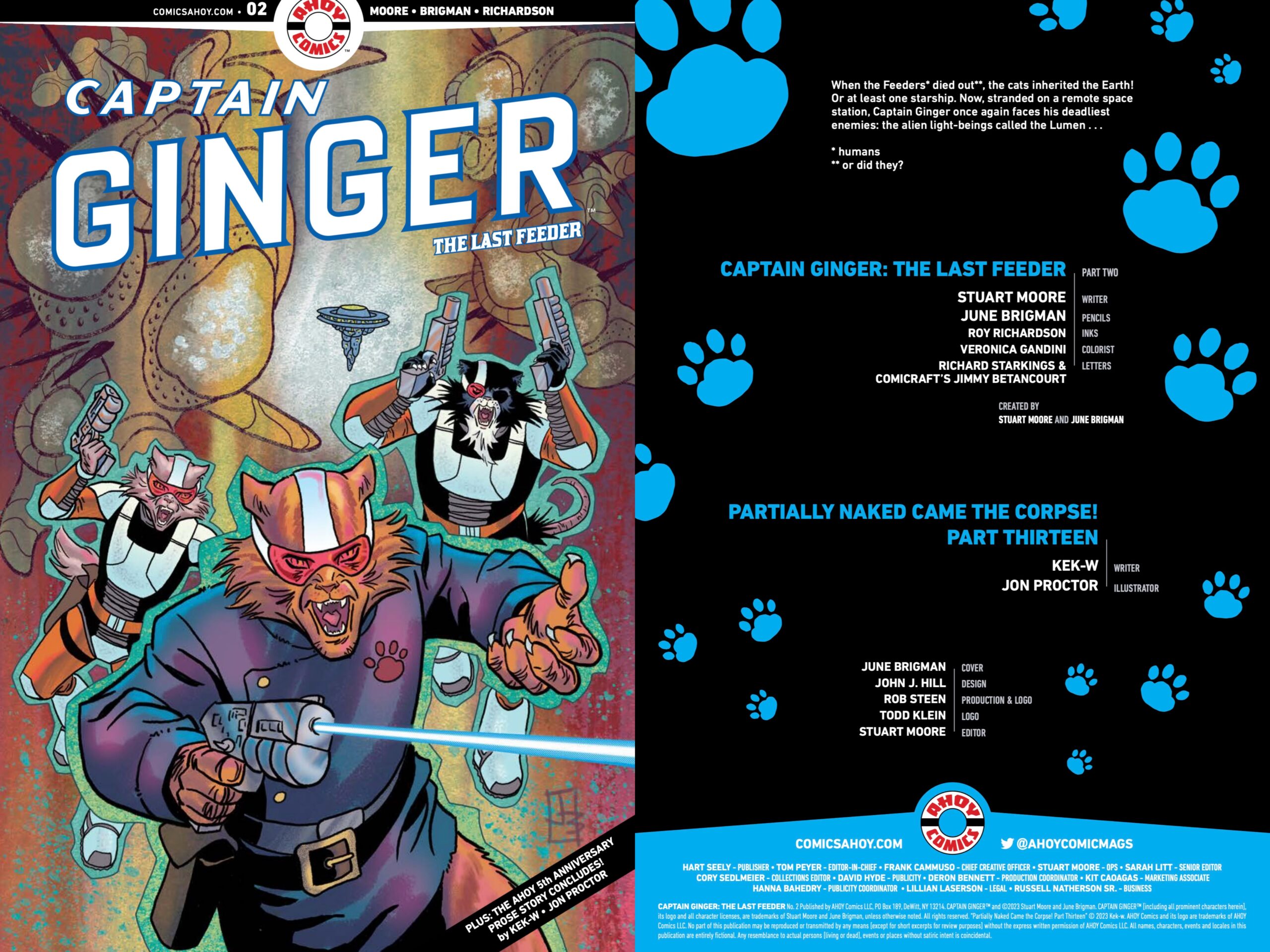 Captain Ginger: The Last Feeder #2 – A Galactic Cat Odyssey Reaches Its ...