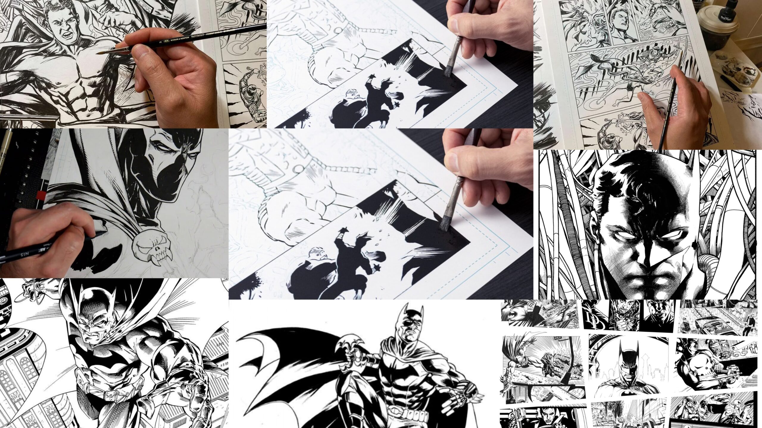 The Art Of Inking In Comics: Techniques And Tools - Toons Mag
