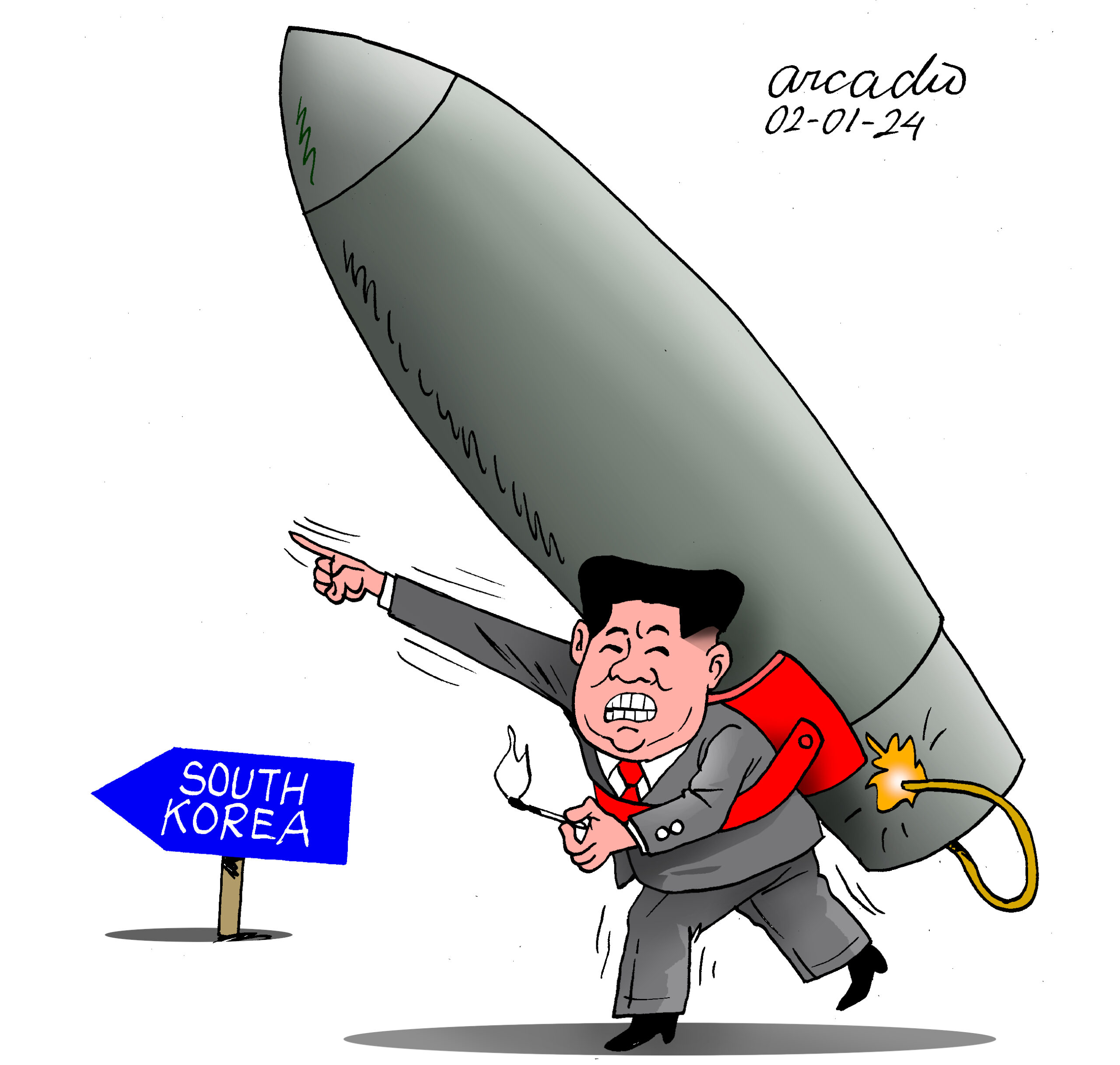 Kim, The Rocket Man - Toons Mag