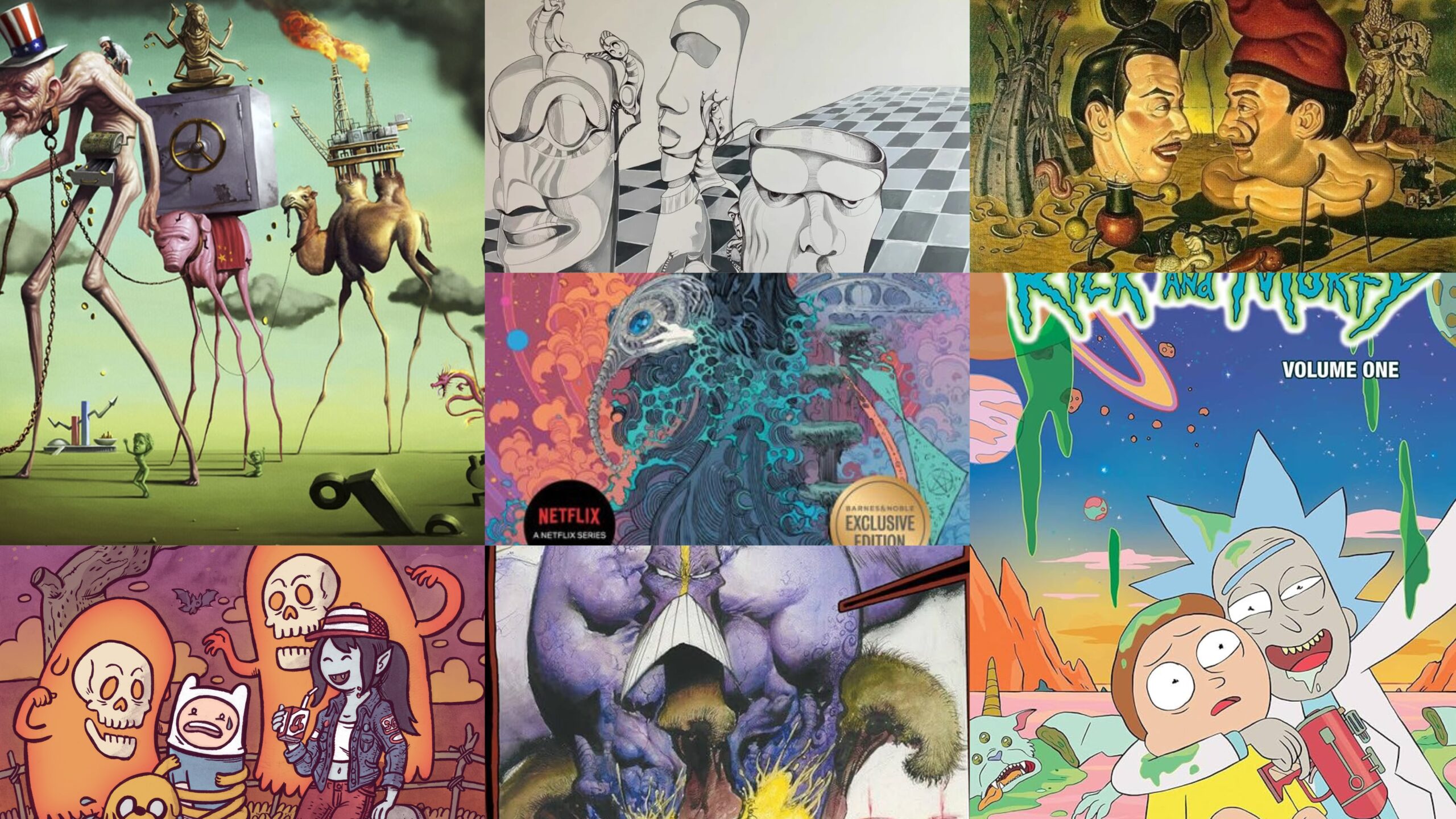 Exploring Surrealism In Cartoon Art: Pushing The Boundaries Of ...