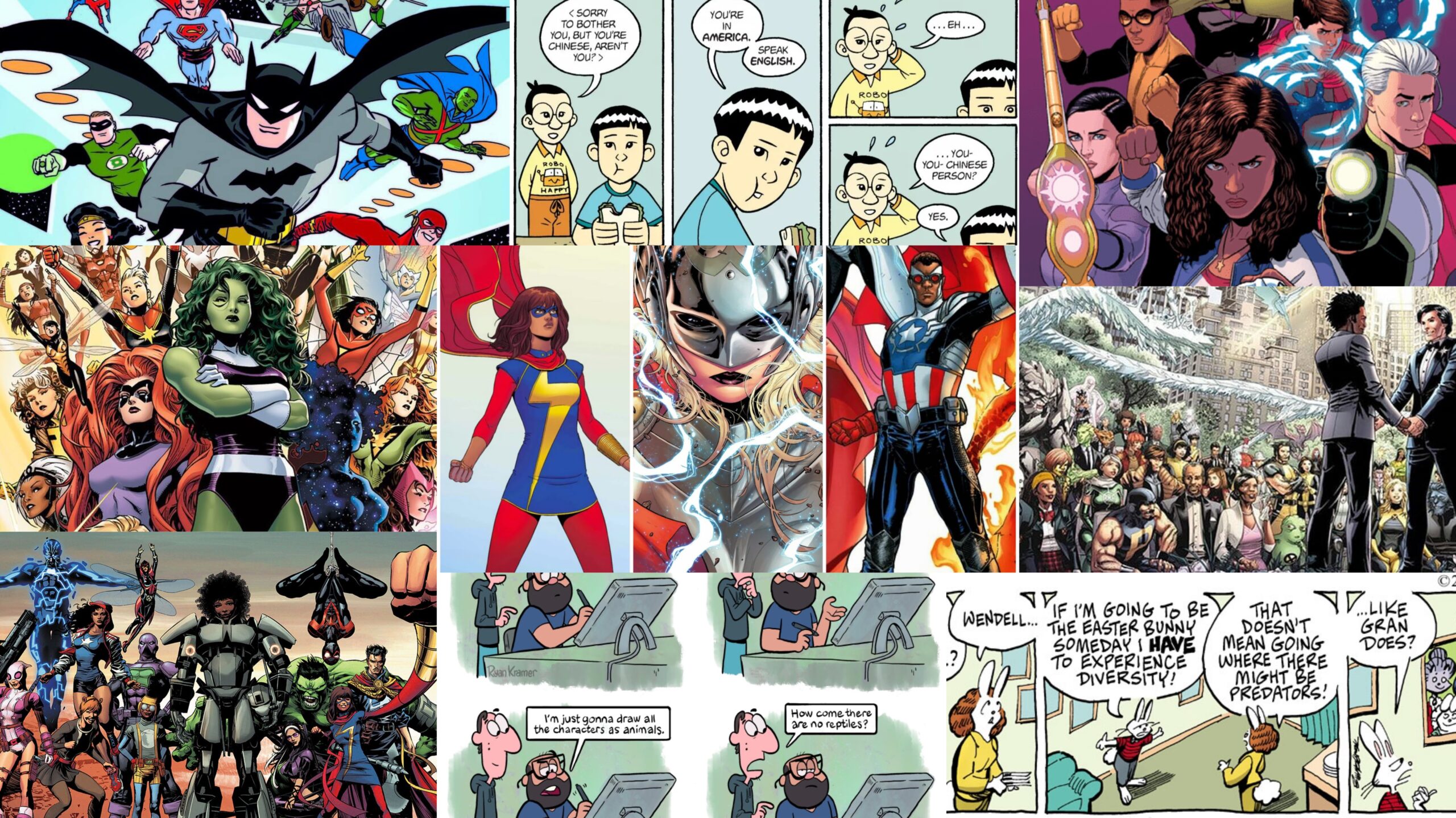 Diversity And Representation In Comic Books: Reflecting The Real World ...