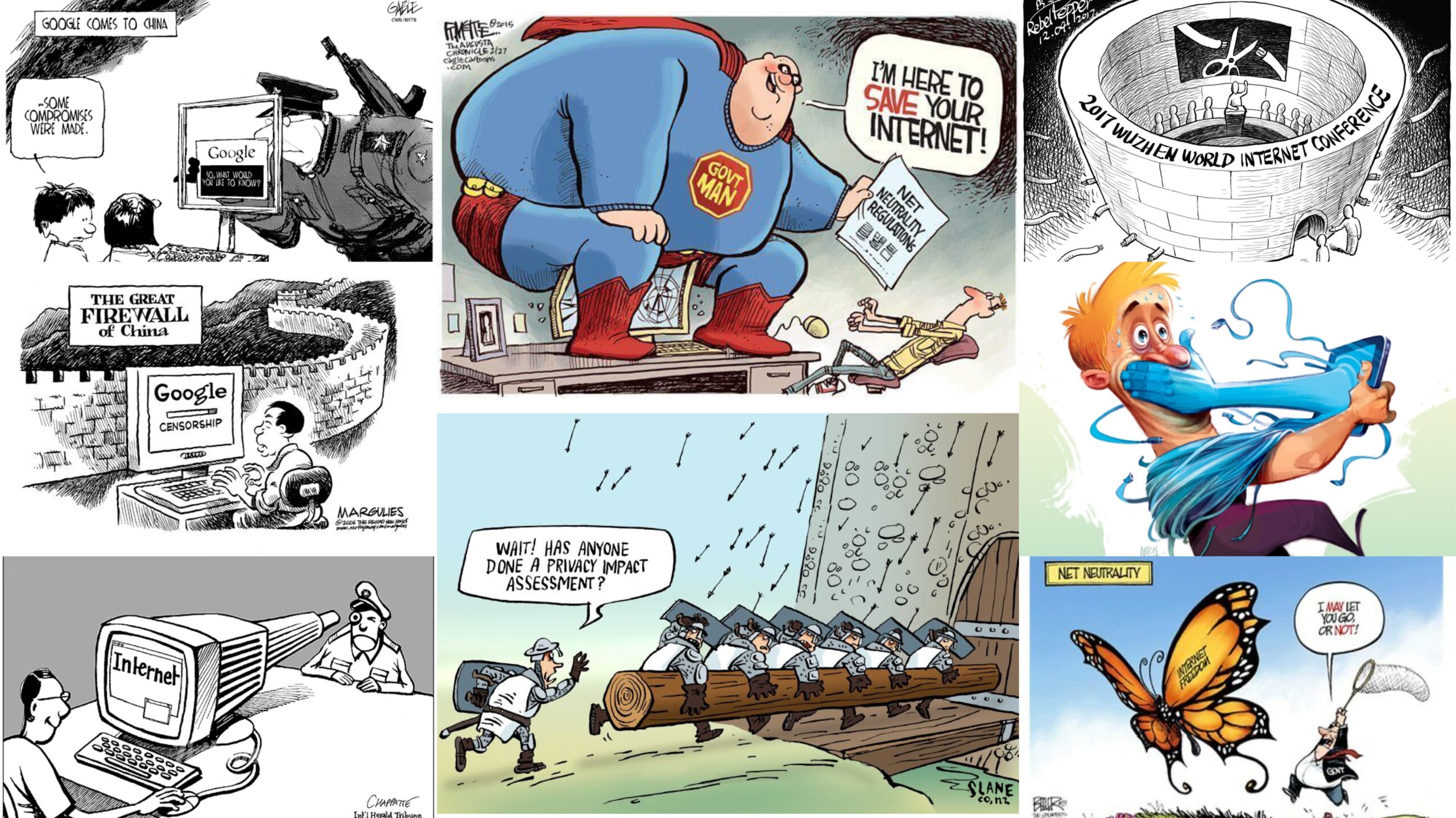 30 Unique Cartoon Drawing Ideas On Internet Freedom: Illustrating ...