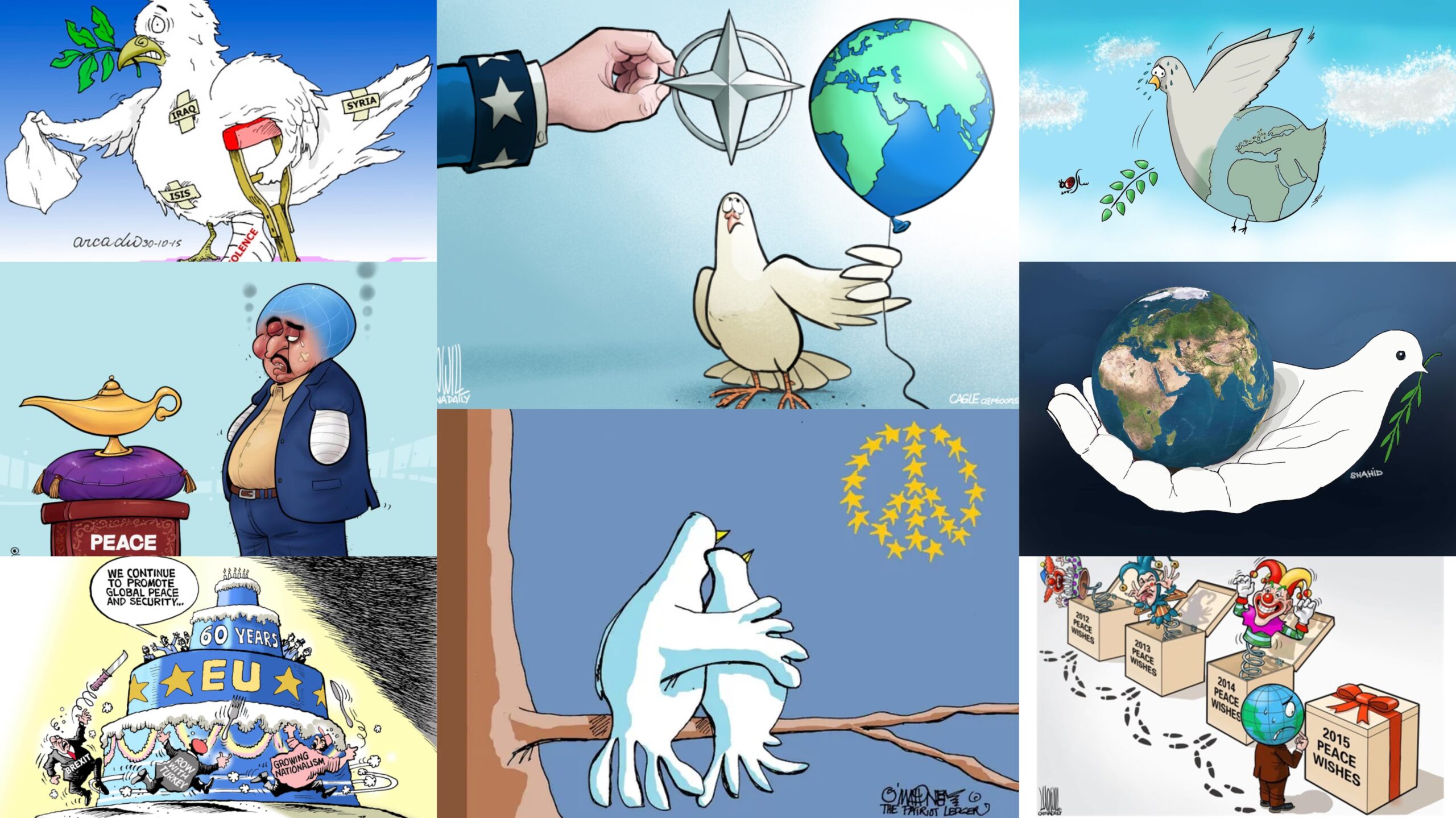 30 Creative Cartoon Drawing Ideas For Peace: Inspiring Global Harmony ...