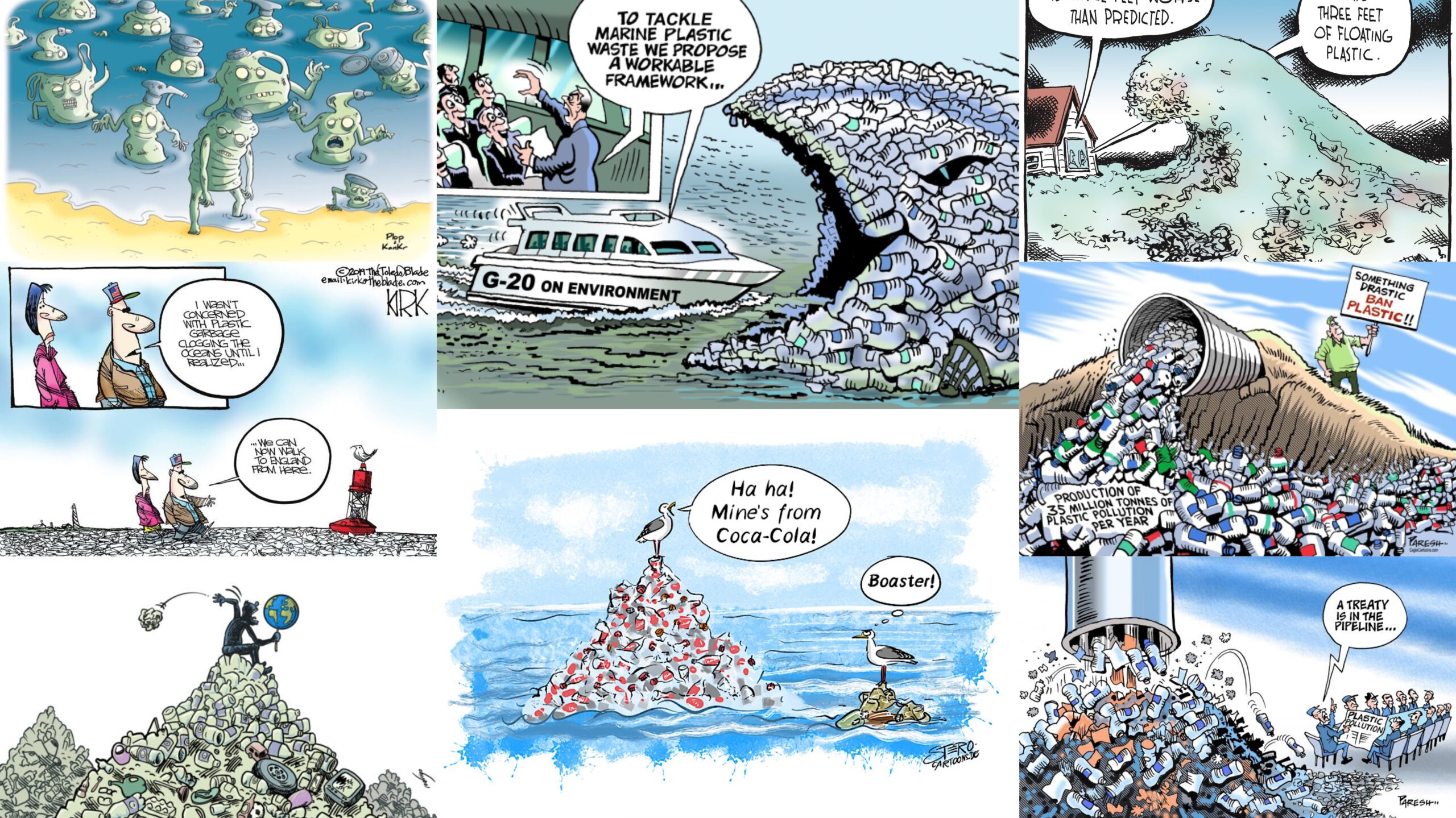 30 Unique Cartoon Drawing Ideas On Plastic Pollution: Unveiling The ...