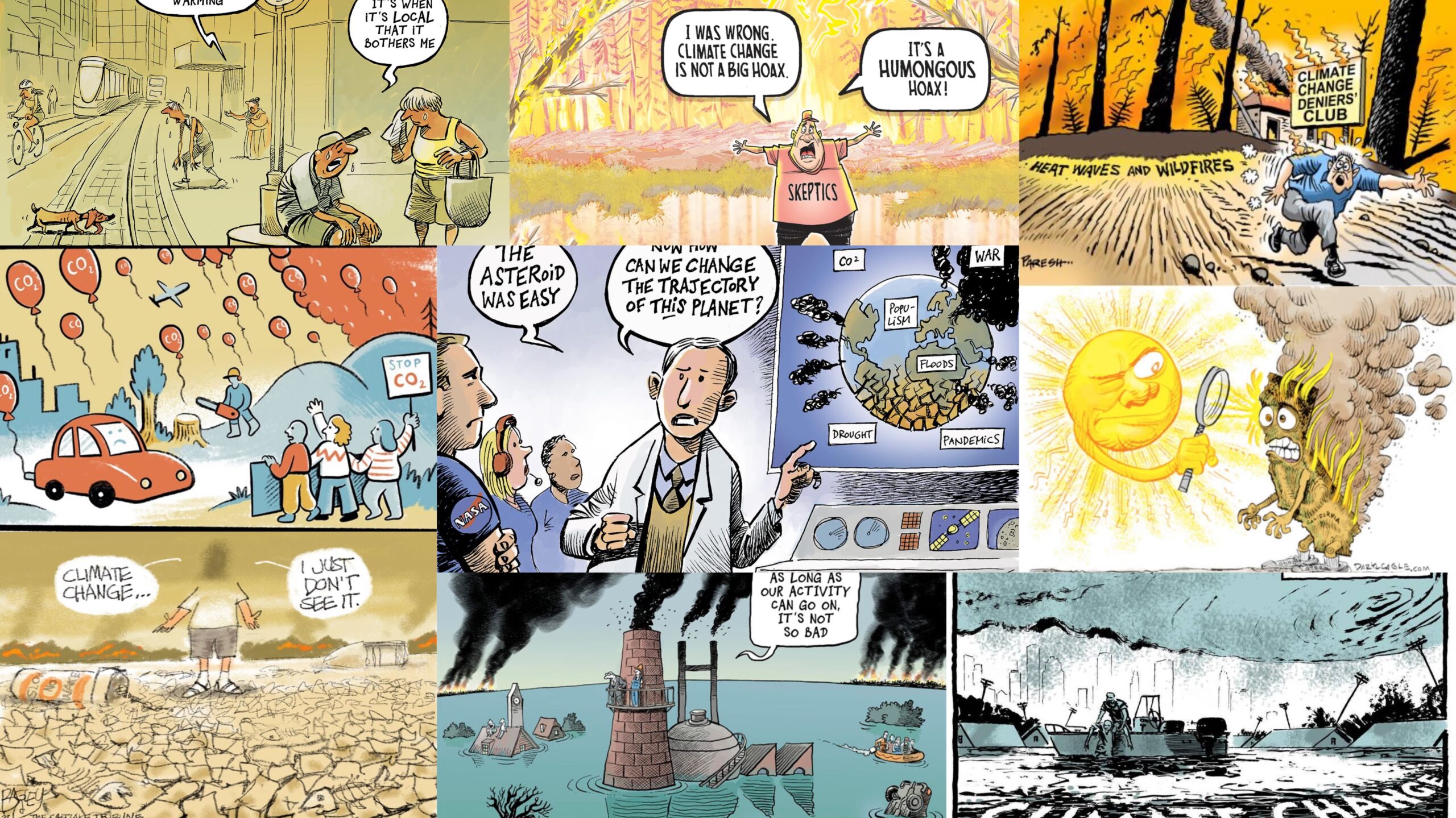How Cartoons Bring Attention To Climate Change Issues: The Power Of ...