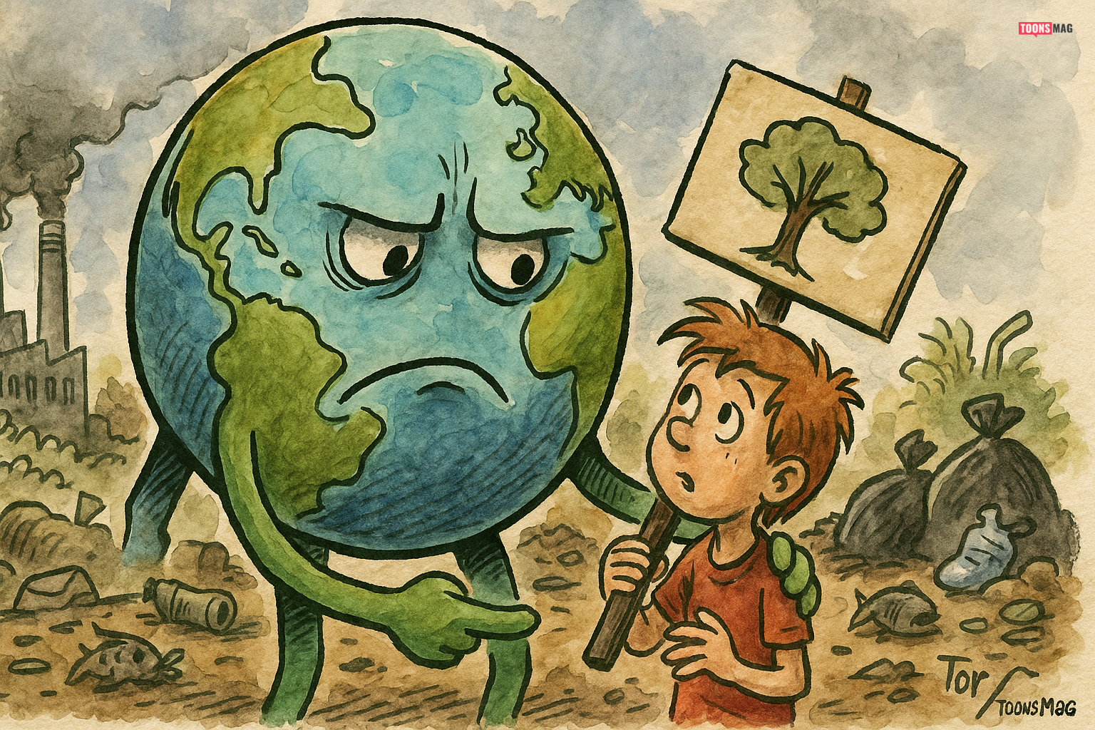 Cartoons And Environmental Awareness: Spreading Eco-conscious Messages ...
