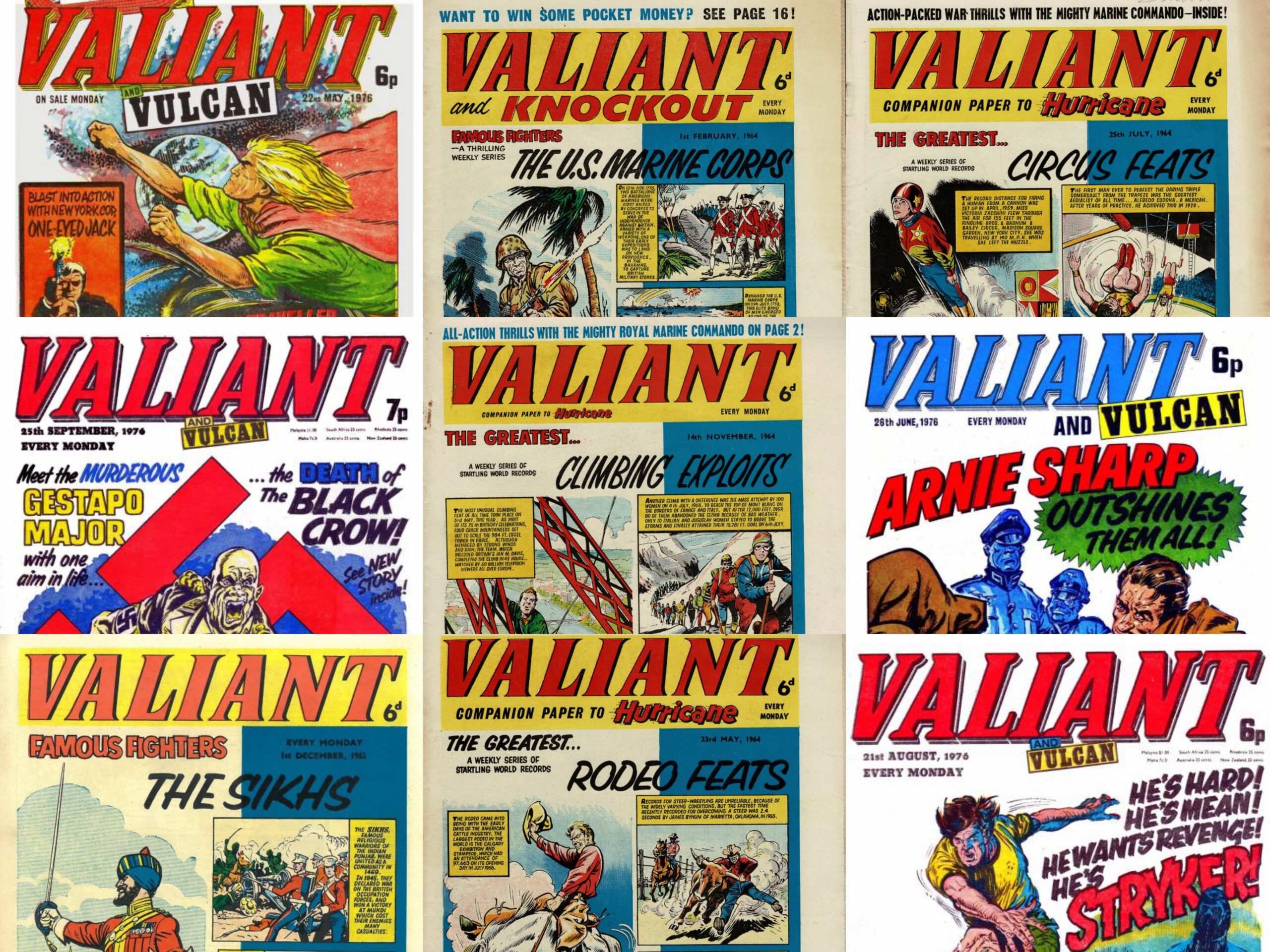 Valiant (1962 – 1976): A Comprehensive Look At A British Comics - Toons Mag
