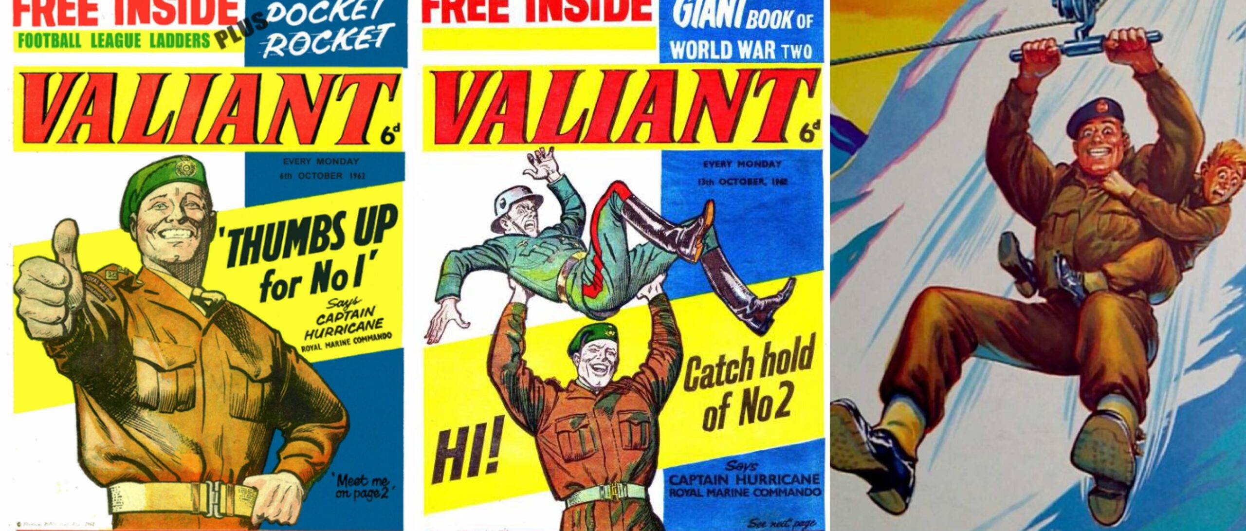 Captain Hurricane: A Dive Into Fleetway Publications' Valiant Comics ...