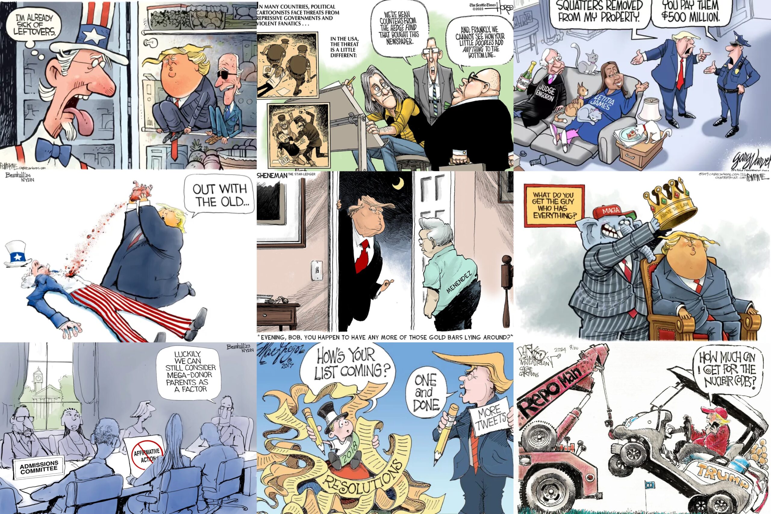 Political Cartoons: Visual Metaphors And Wordplay - Toons Mag