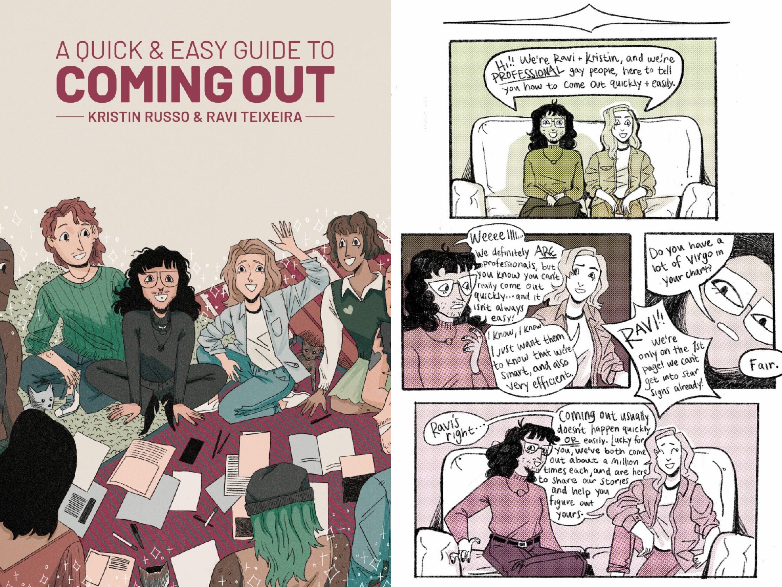 New Graphic Novel Guide On Coming Out By Oni Press Set For September ...