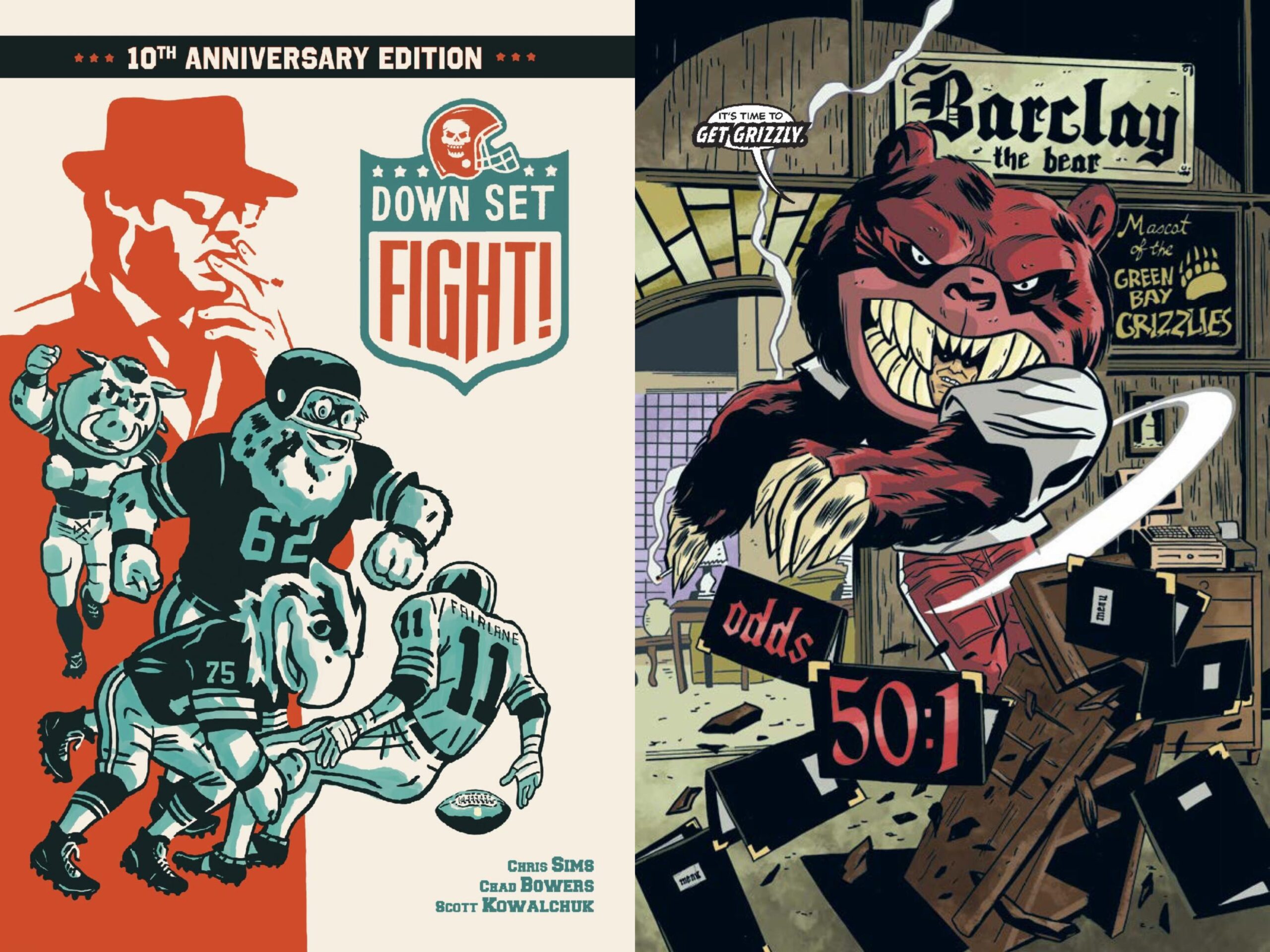Oni Press' Hard-Hitting Action Classic DOWN, SET, FIGHT! Returns In A ...