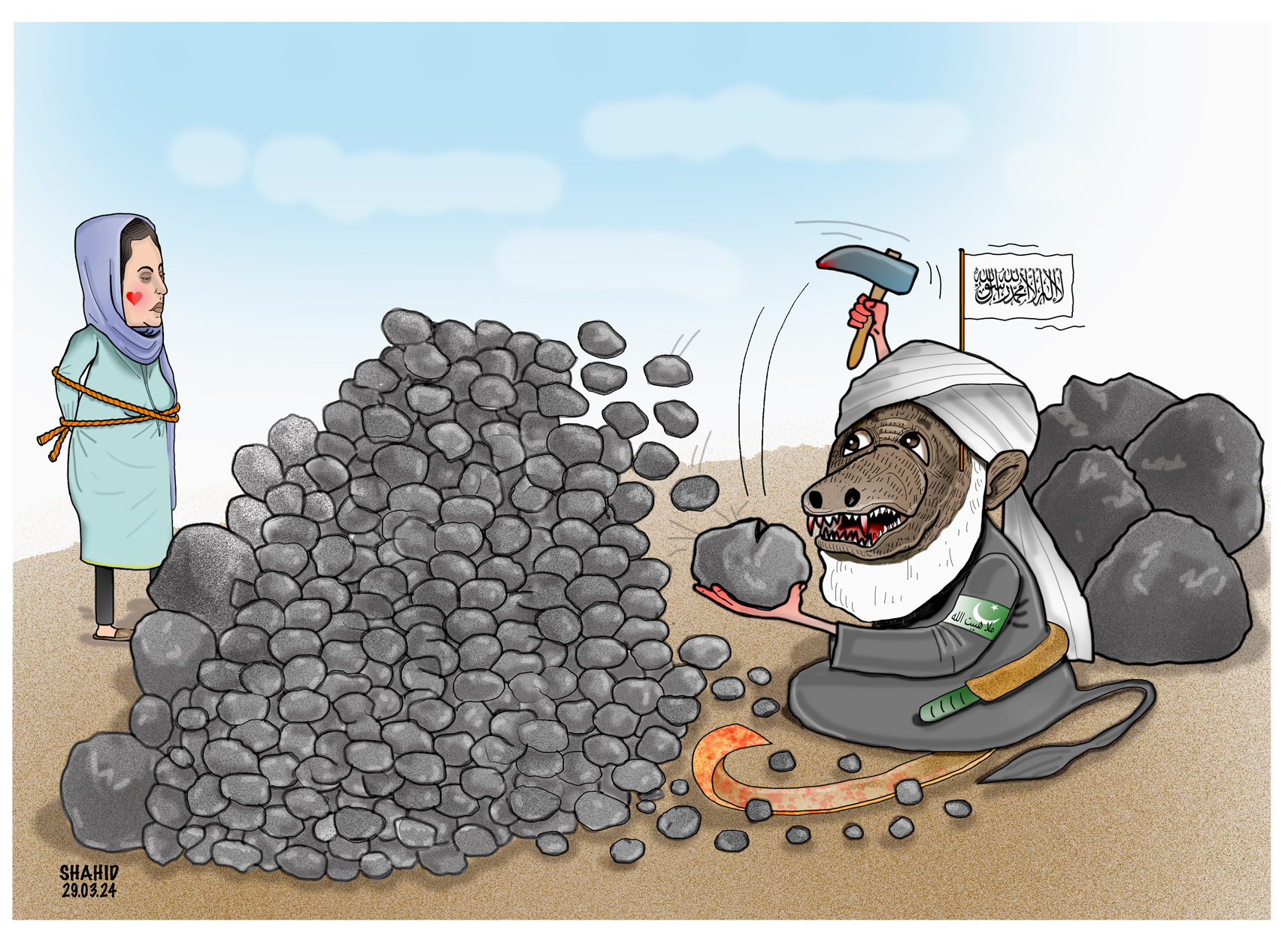 Taliban Leader: Stoning Women In Public! - Toons Mag