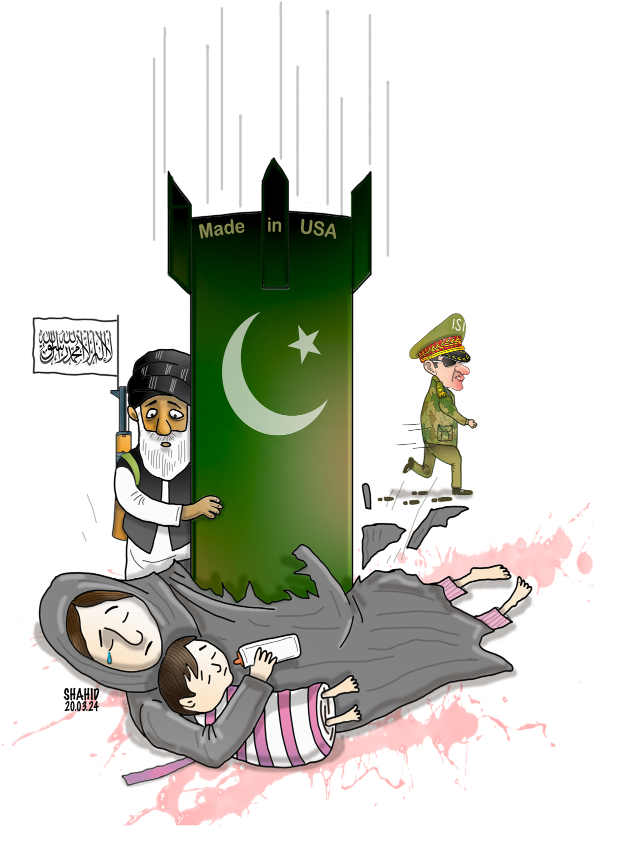 Pakistan’s Aggression! - Toons Mag