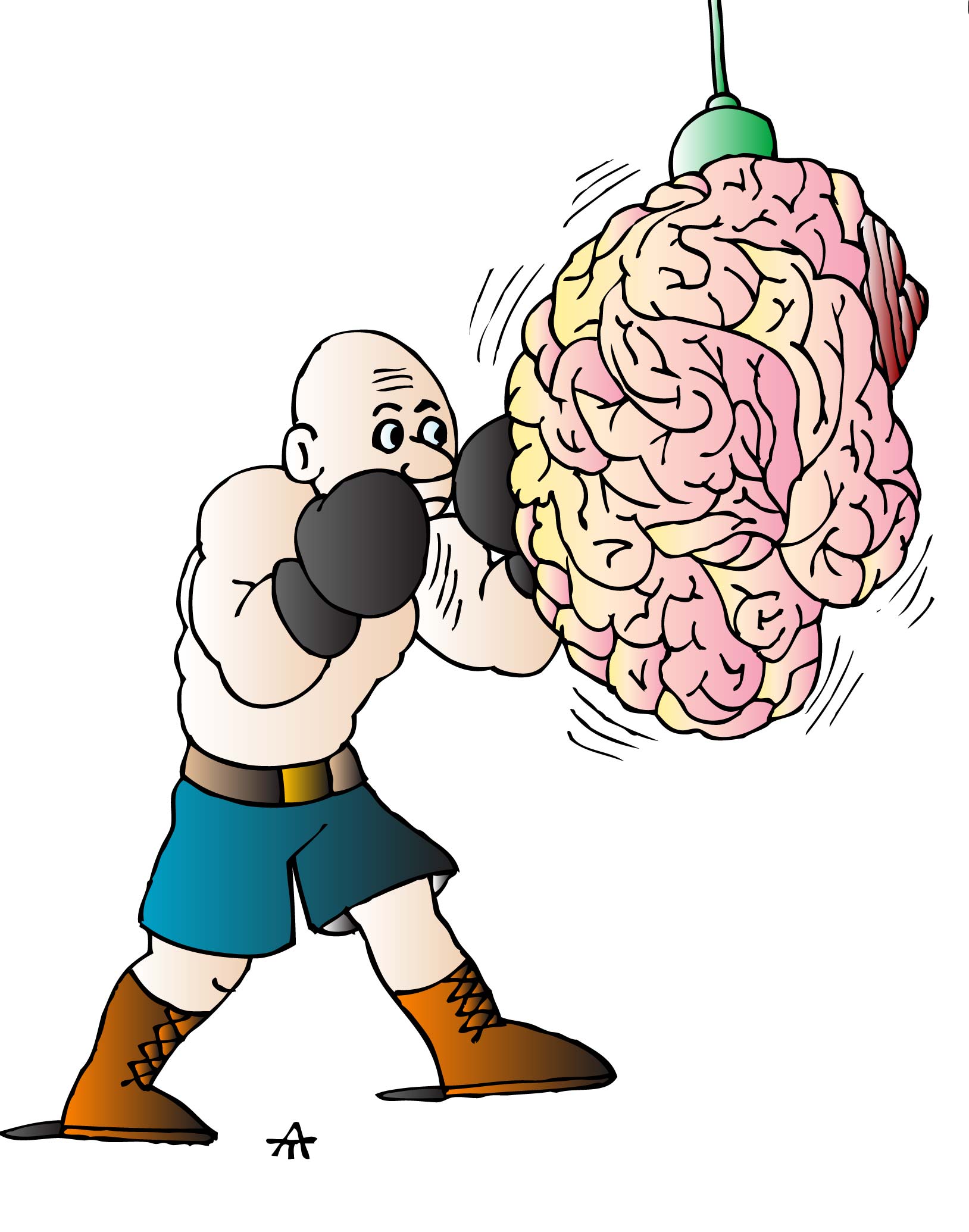 Battling With The Brain: The Fight Within - Toons Mag