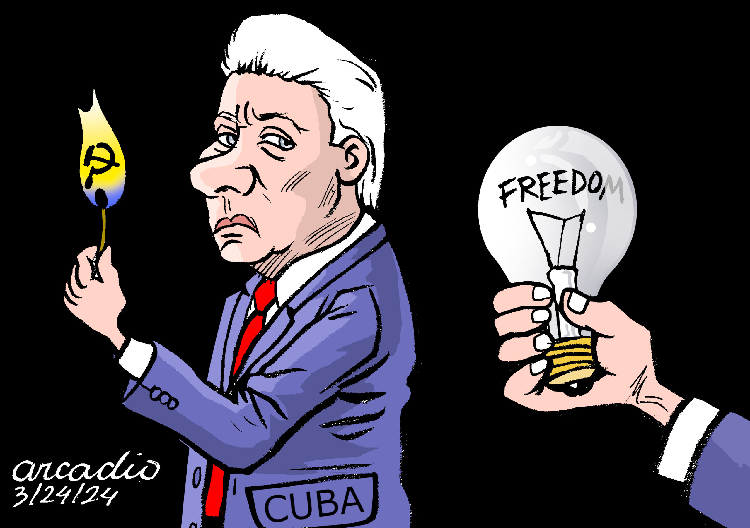 THE DARKNESS OF CUBA - Toons Mag