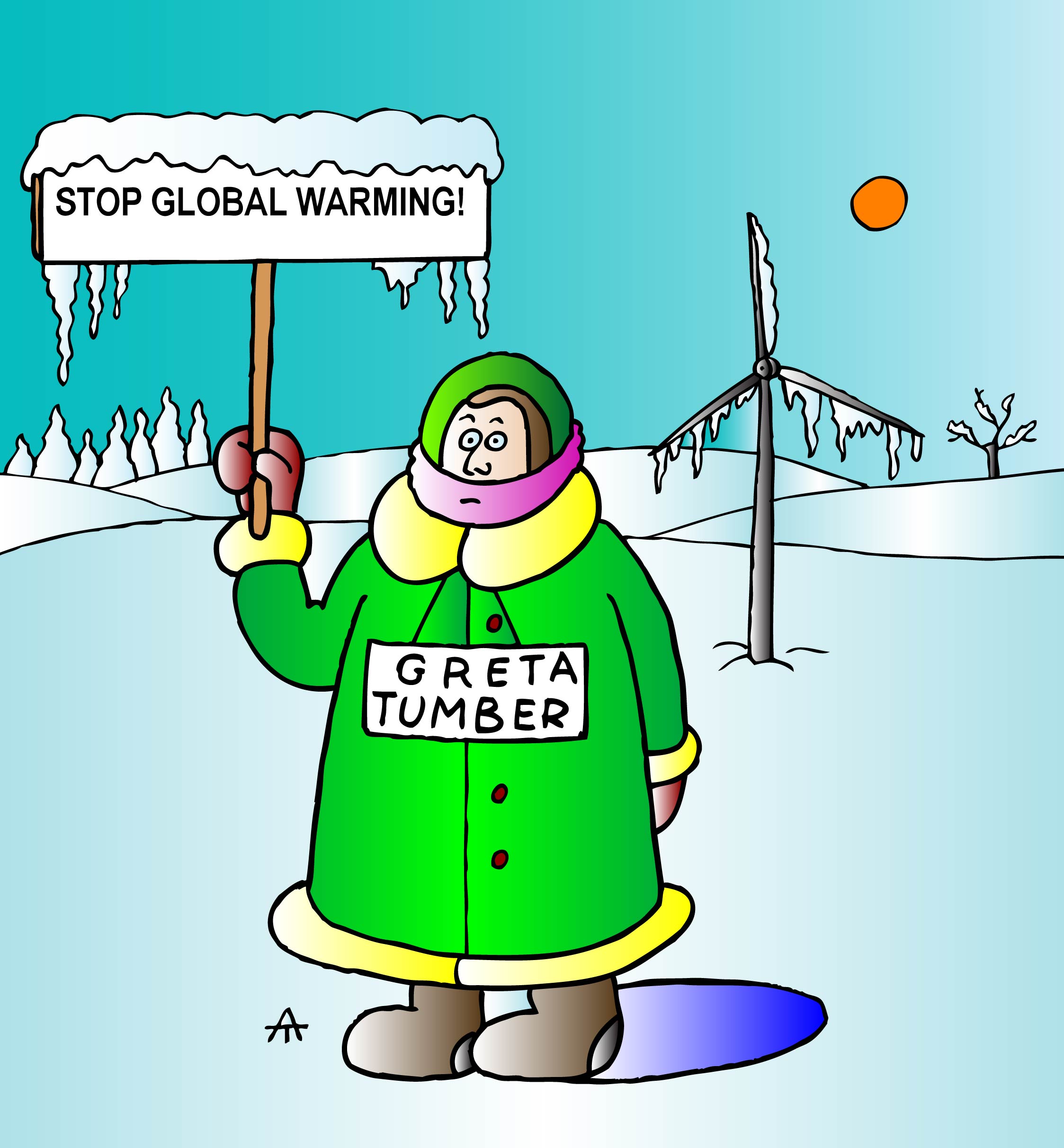 Greta Tumber - Toons Mag