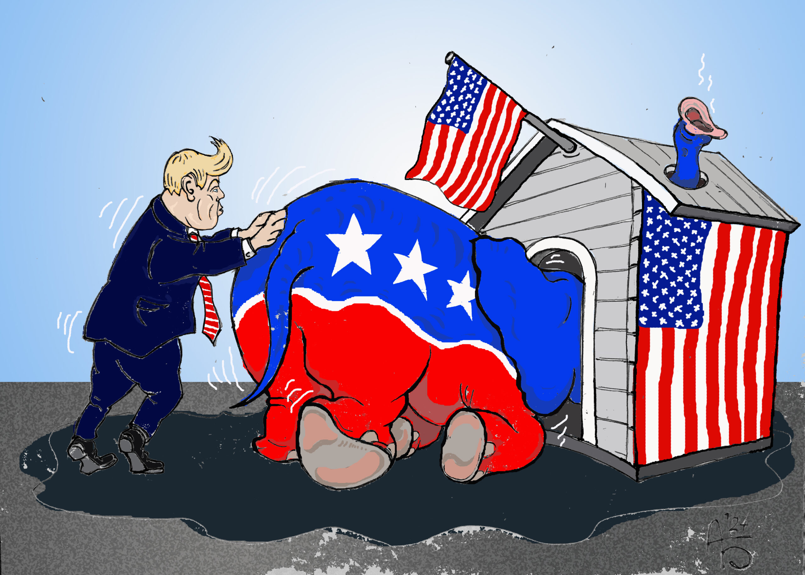 New Election Campaign Of The USA - Toons Mag