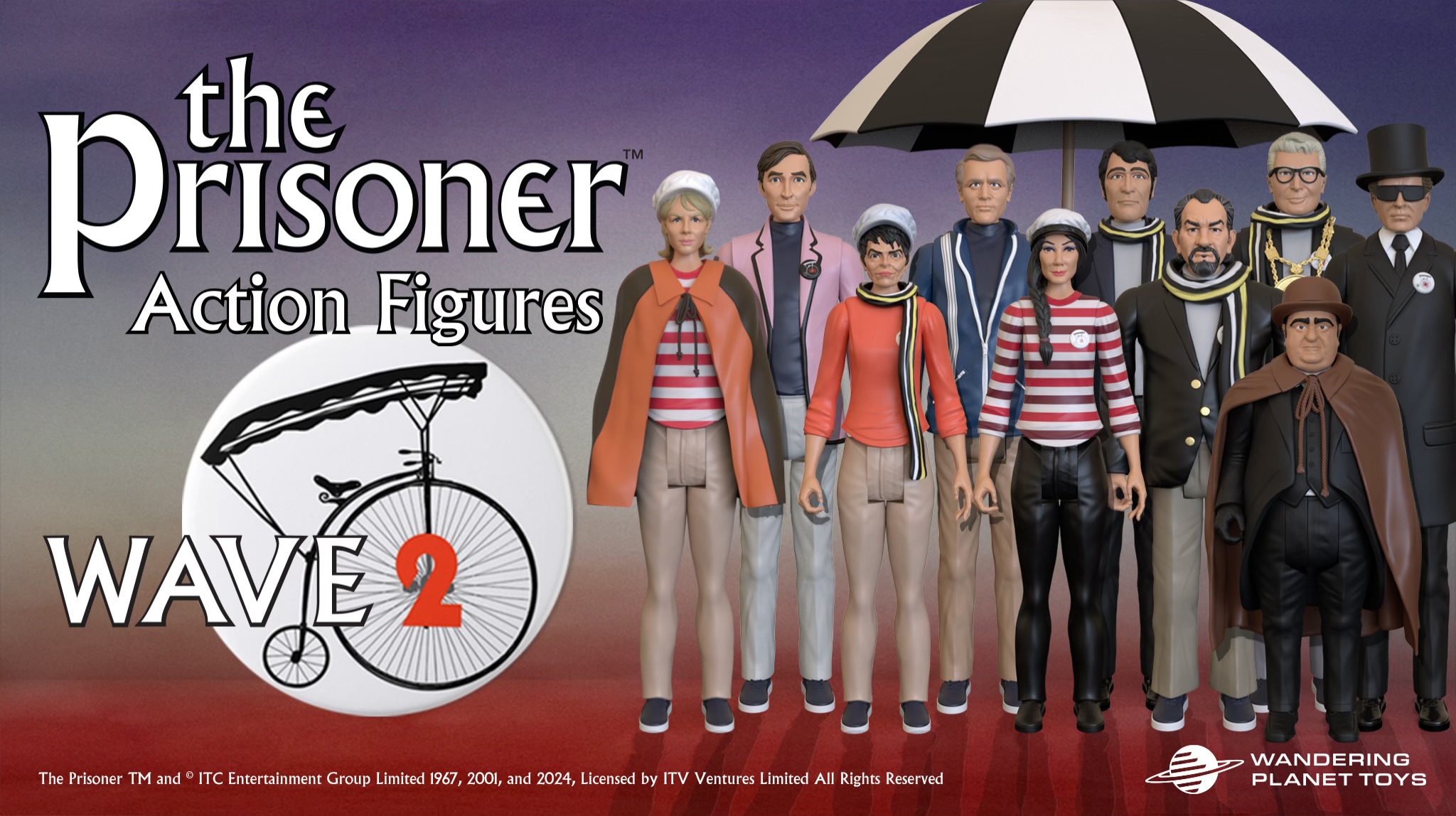 Introducing The Prisoner Retro Style Action Figures Wave Number 2 On ...