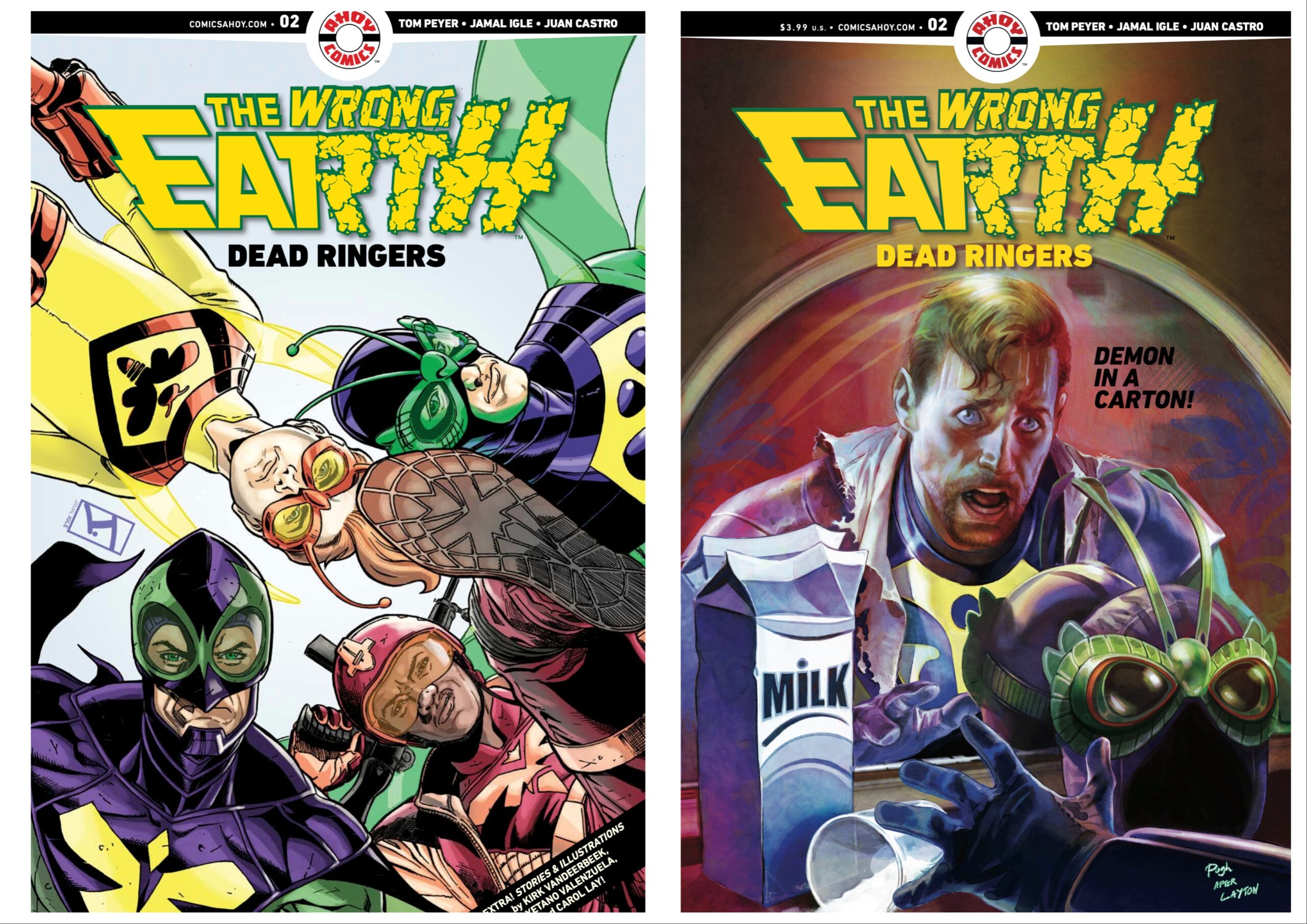 Review Of THE WRONG EARTH: DEAD RINGERS #2 - AHOY Comics - Toons Mag