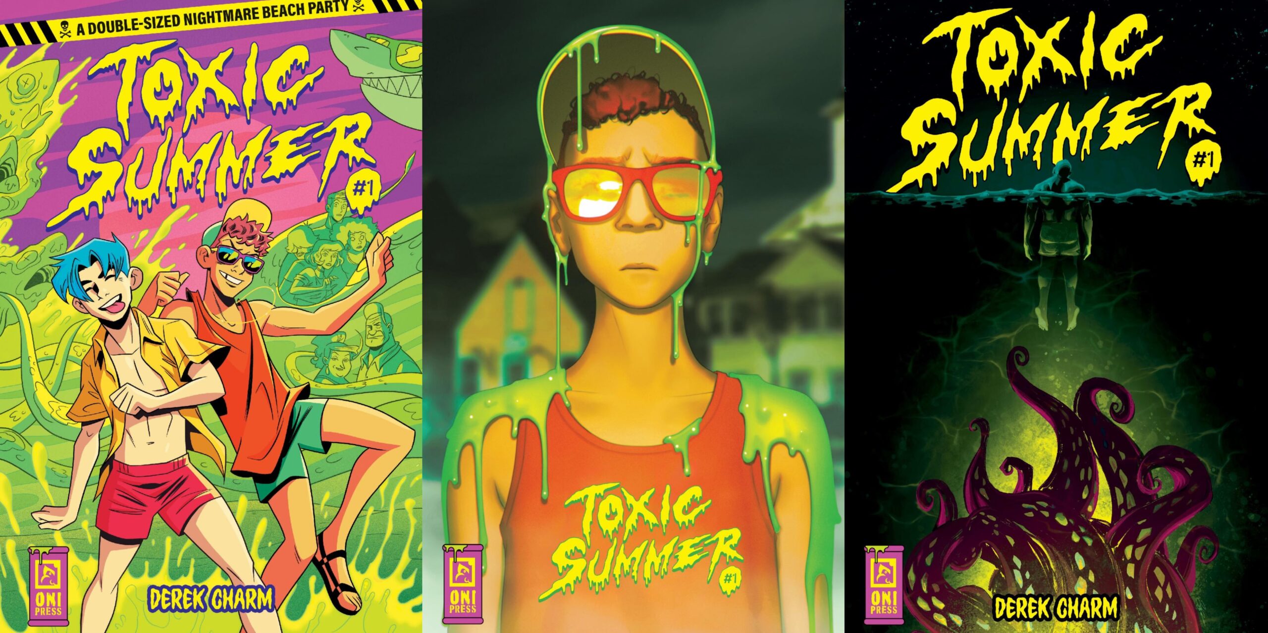 Toxic Summer #1: Dive Into The Eisner Award-Winning World Of Derek Charm's Beach Horror Comic ...