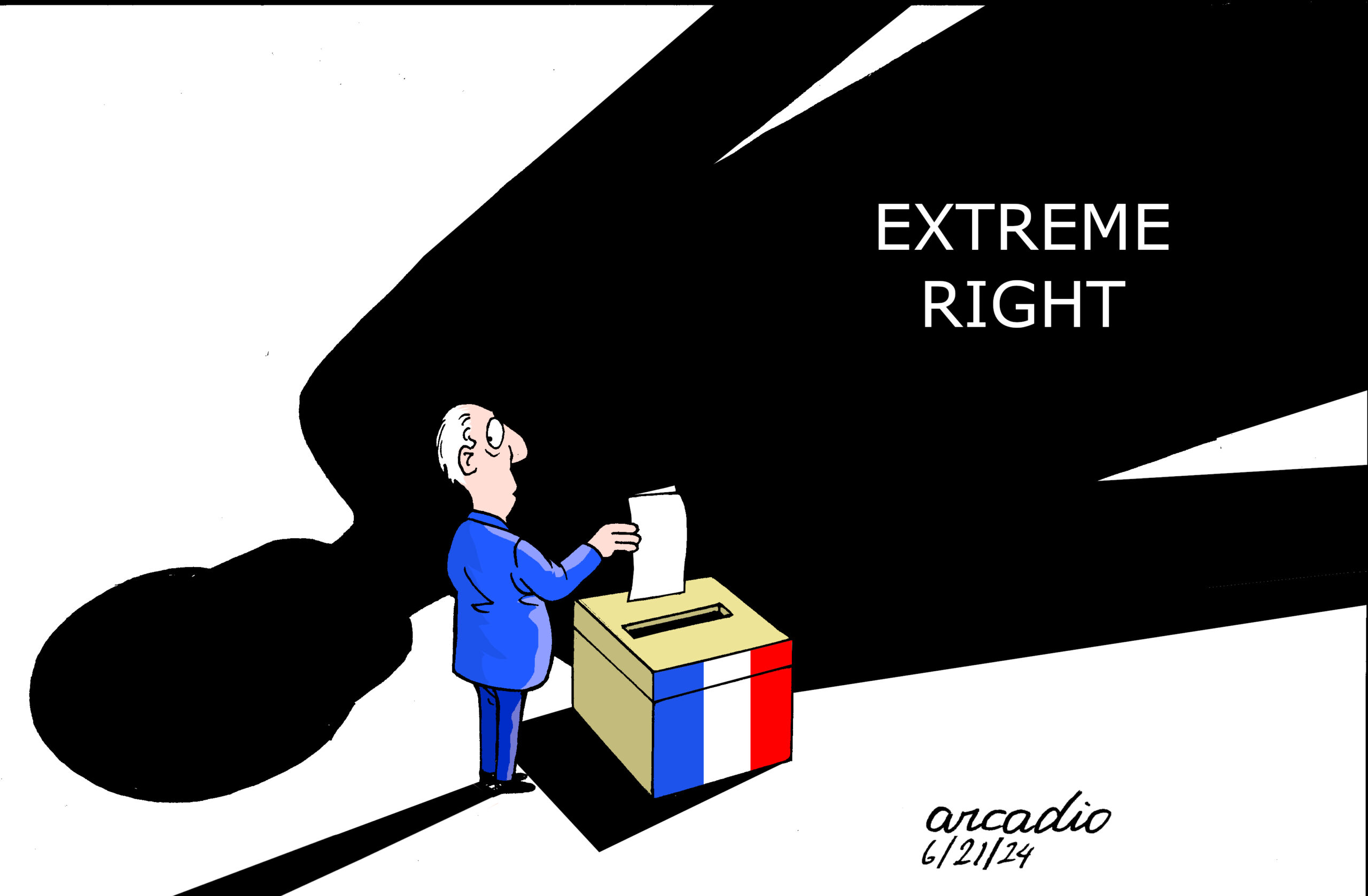 The Far Right In France - Toons Mag