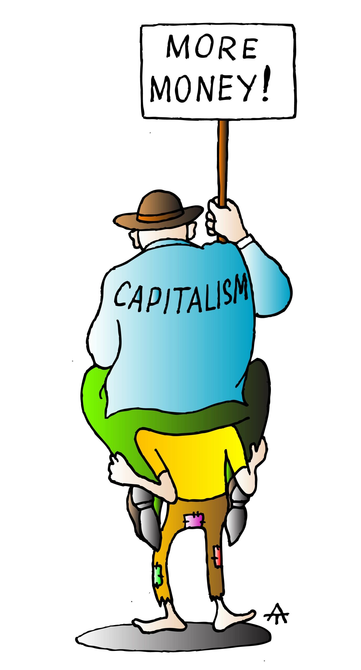 The Cost Of Capitalism - Toons Mag