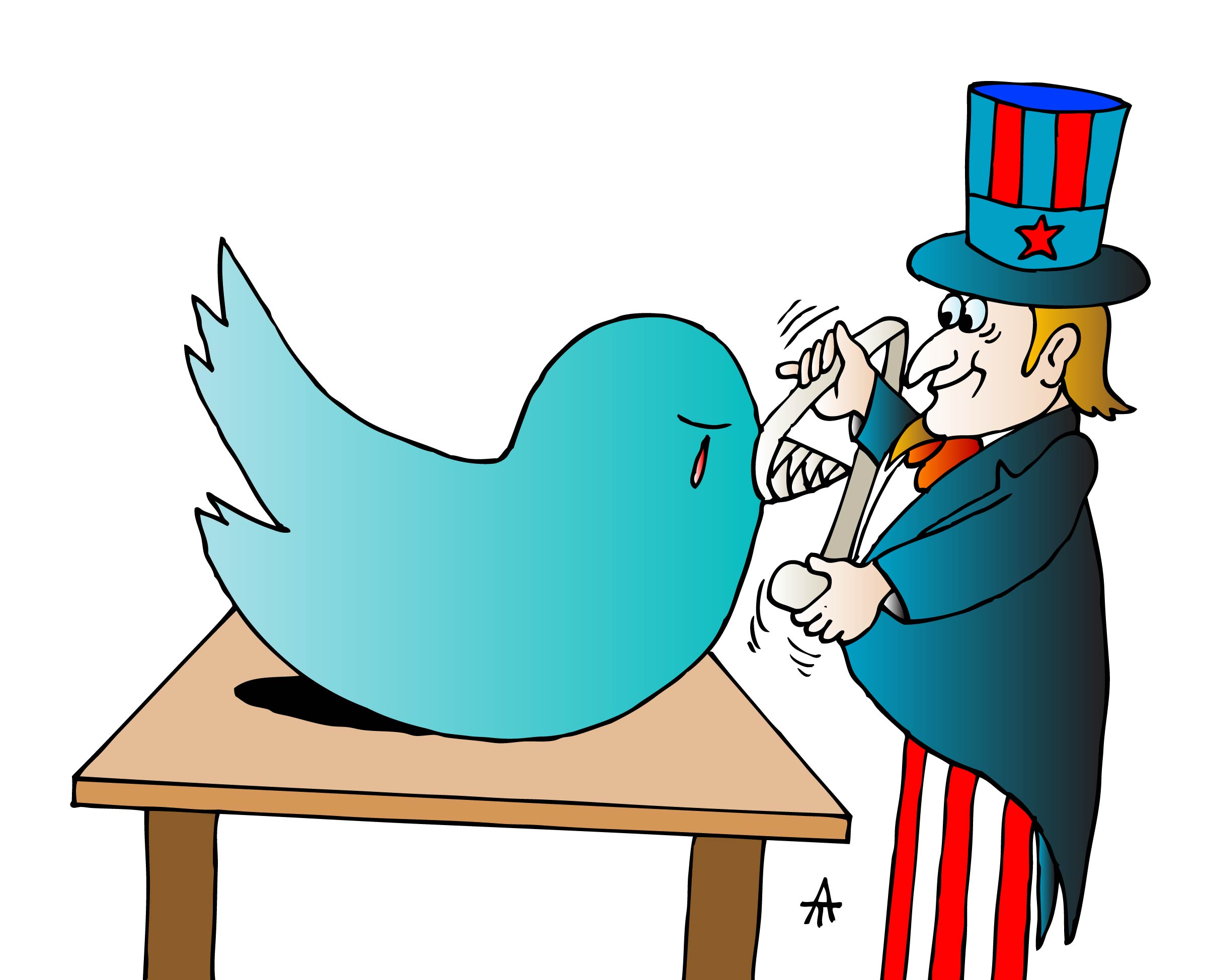 The Social Media Tug-of-War - Toons Mag