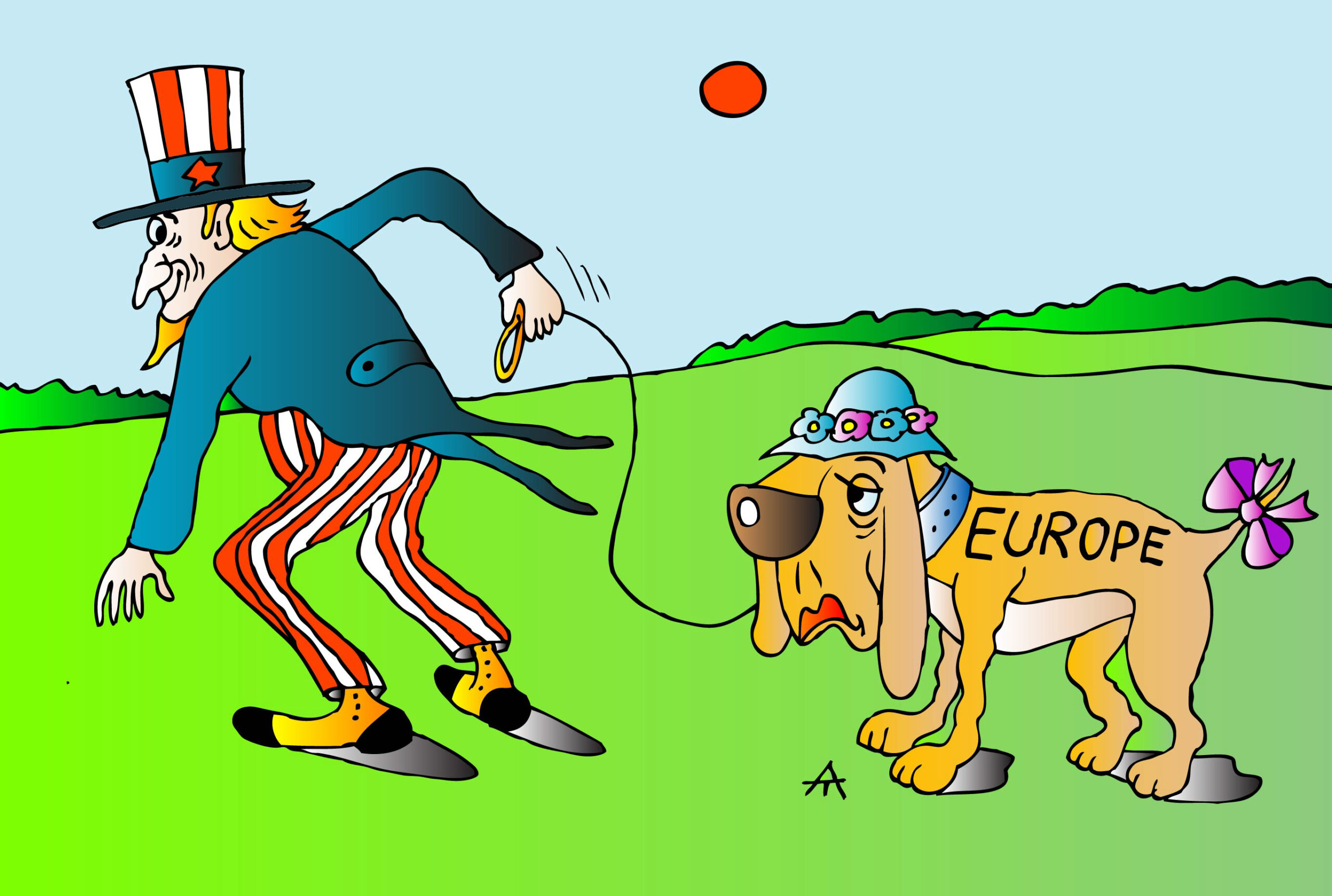 Transatlantic Tensions - Toons Mag