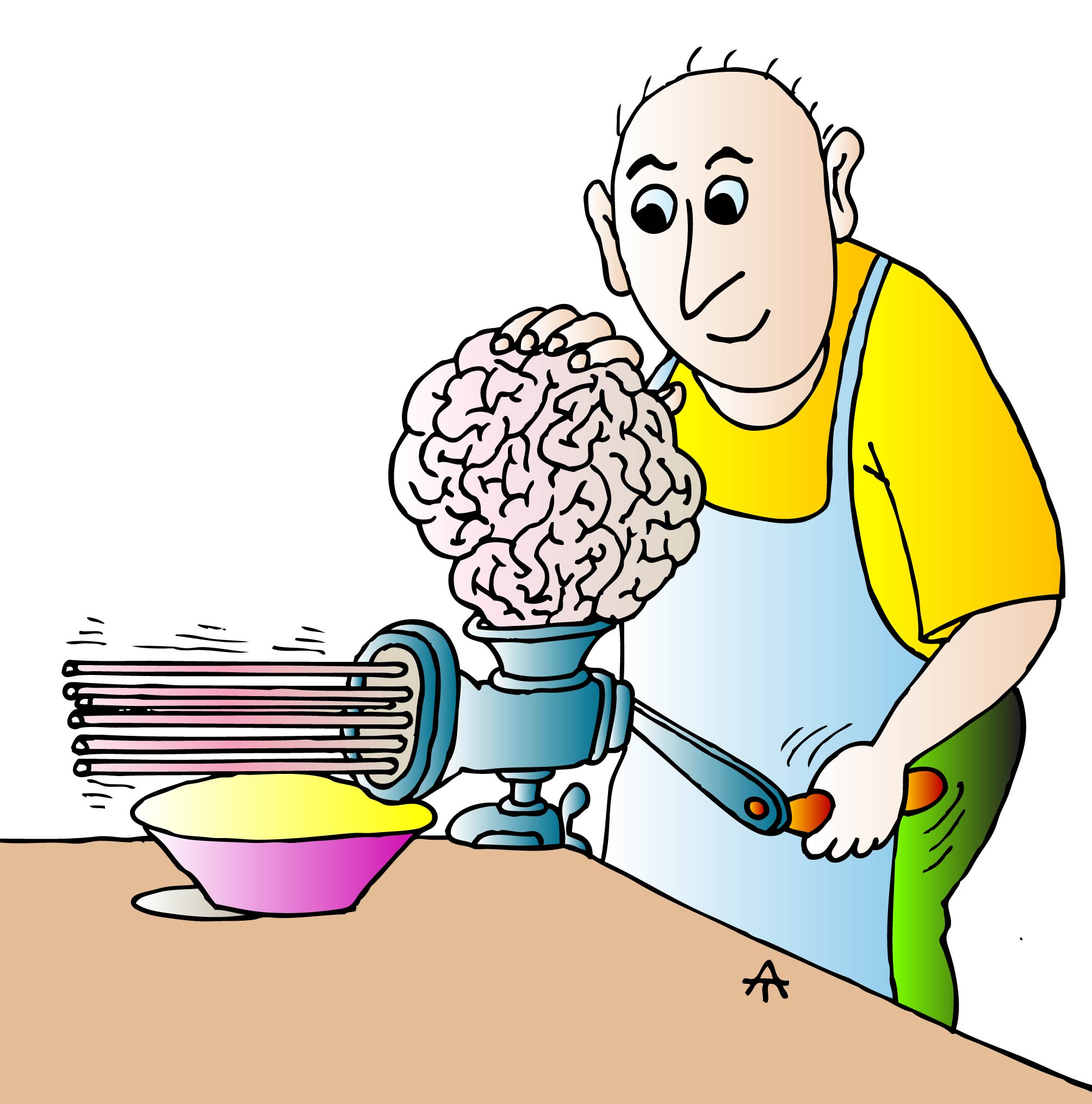 The Brain's Burden - Toons Mag