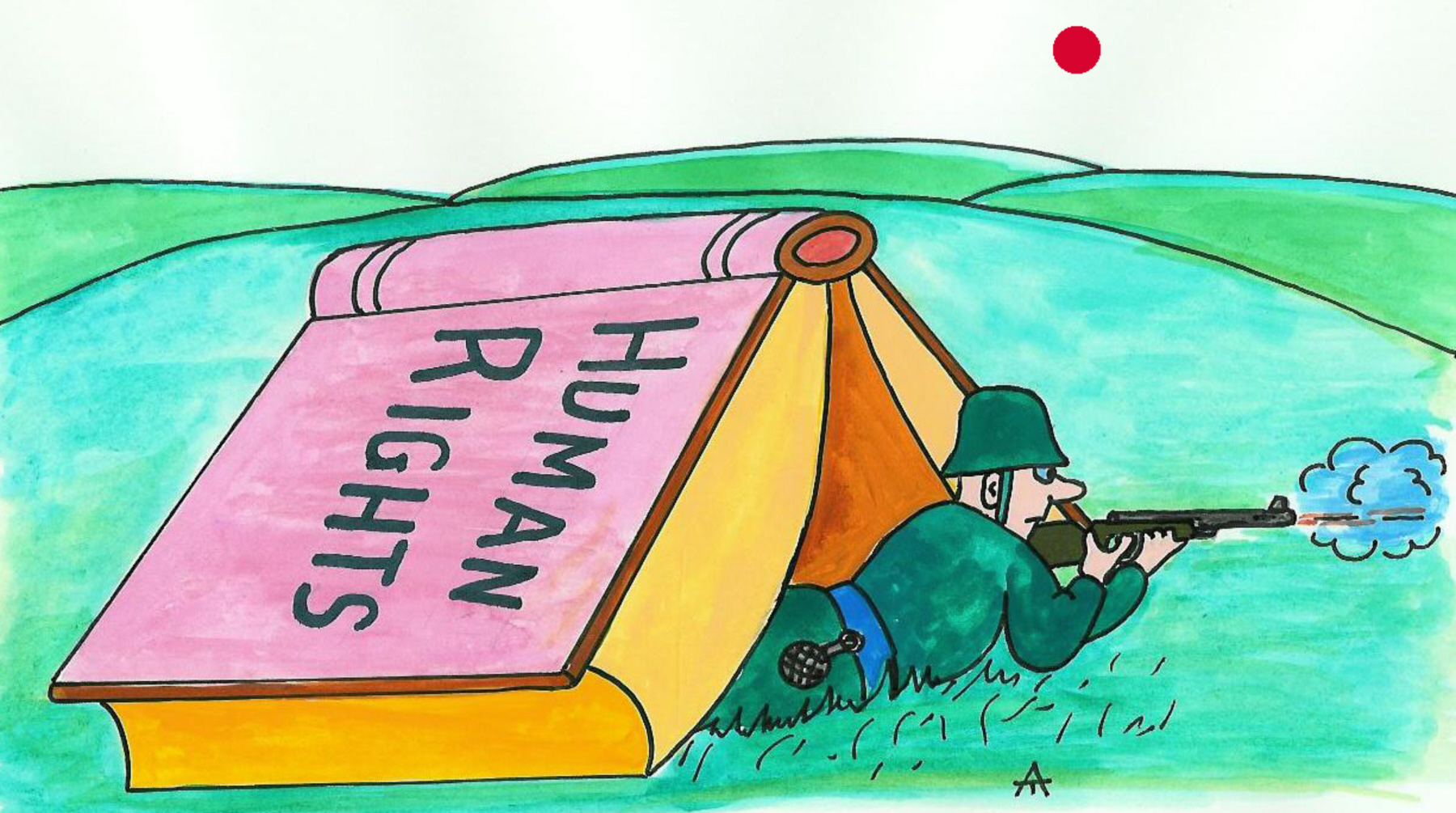 Human Rights Behind Bars - Toons Mag