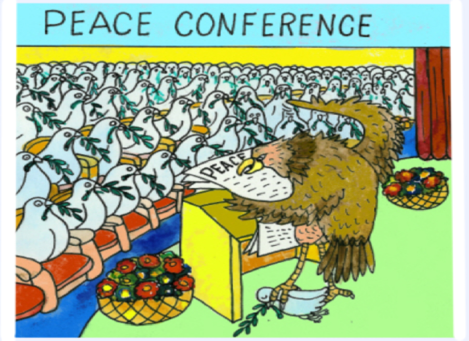 The Fragility Of Peace - Toons Mag