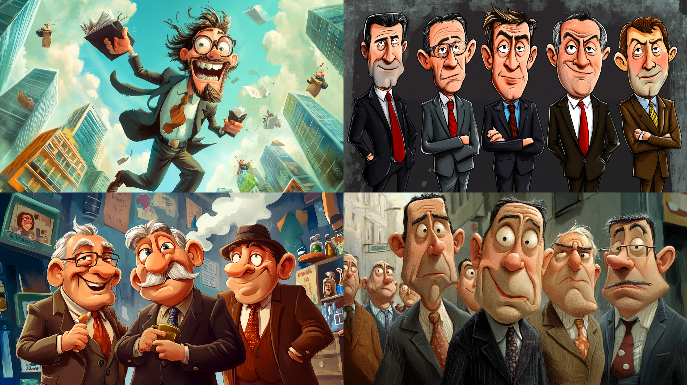 How Unique Cartoons Can Be Used To Promote Different Market Sectors ...
