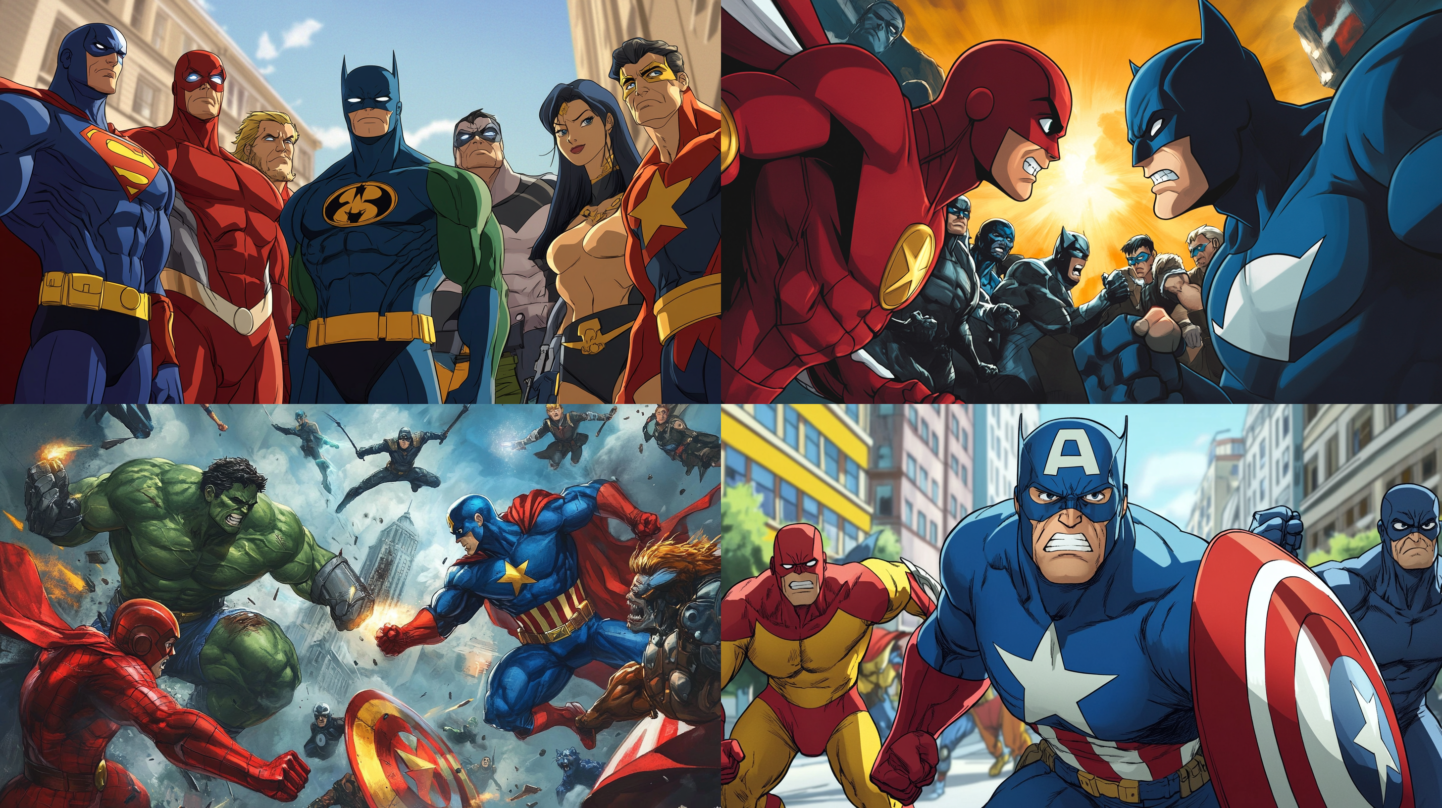 Superheroes Vs. Antiheroes: The Epic Showdown In Cartoons - Toons Mag