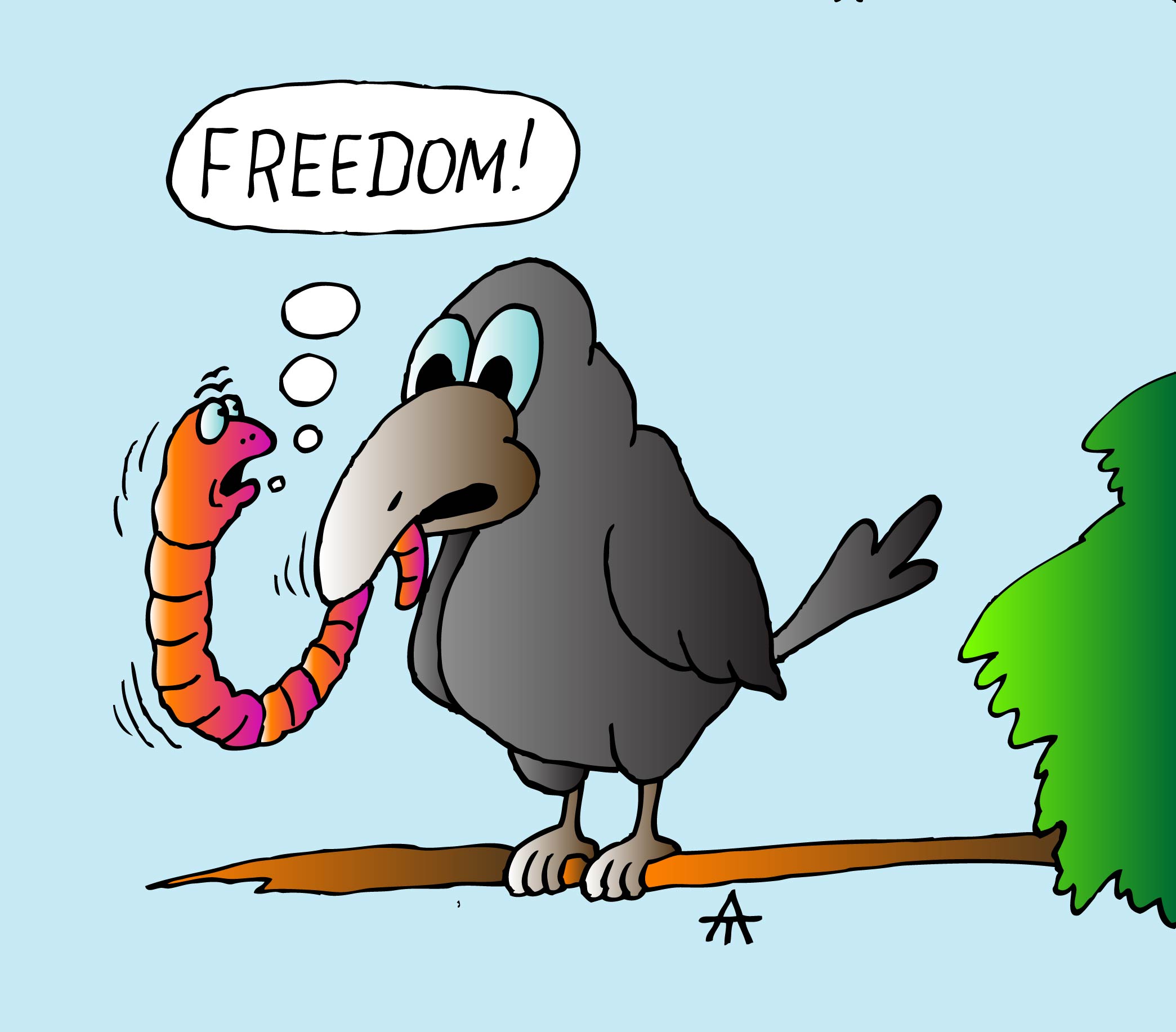 Freedom In Peril - Toons Mag