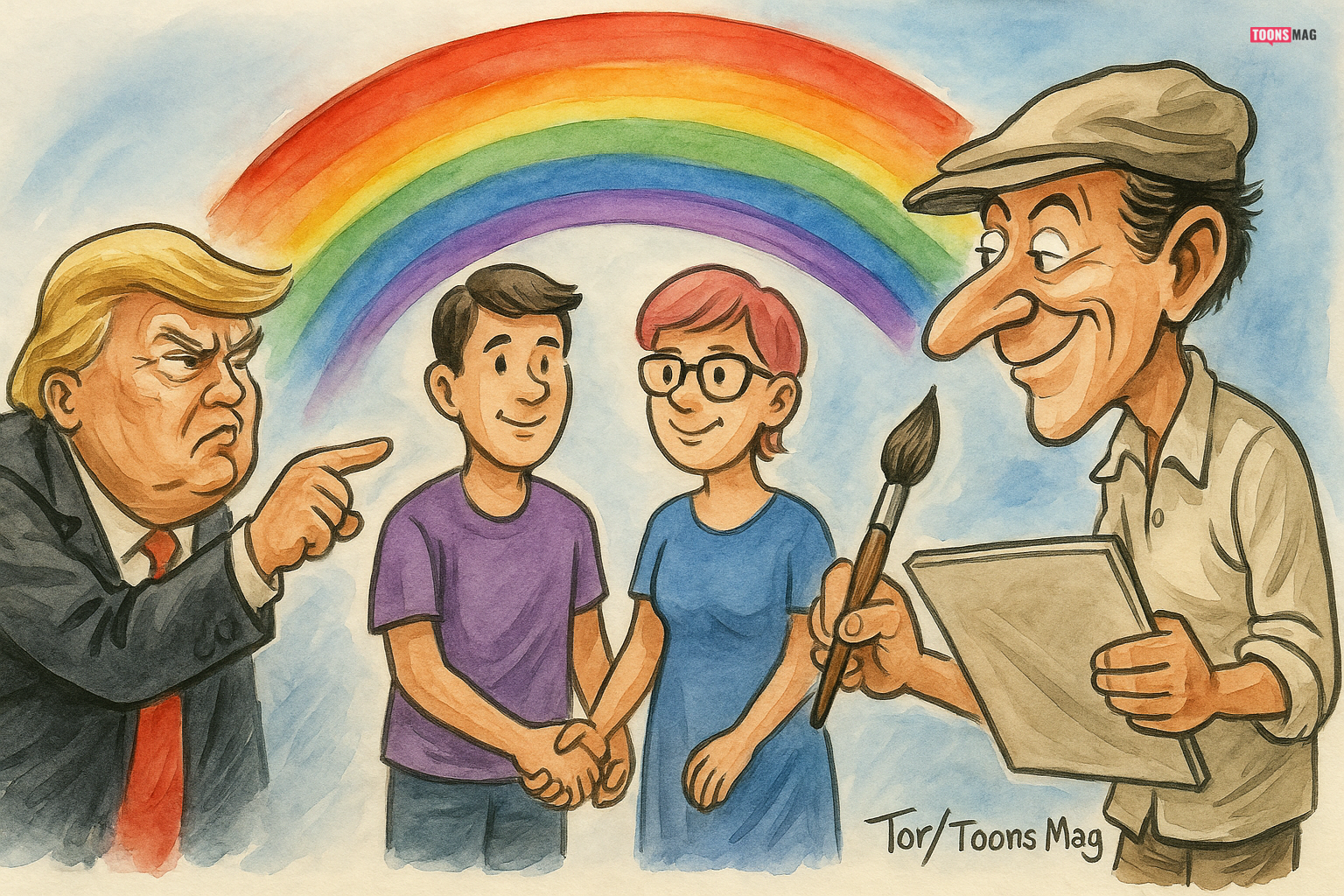 Editorial Cartoons And LGBTQ+ Representation: Advocating For Equality ...