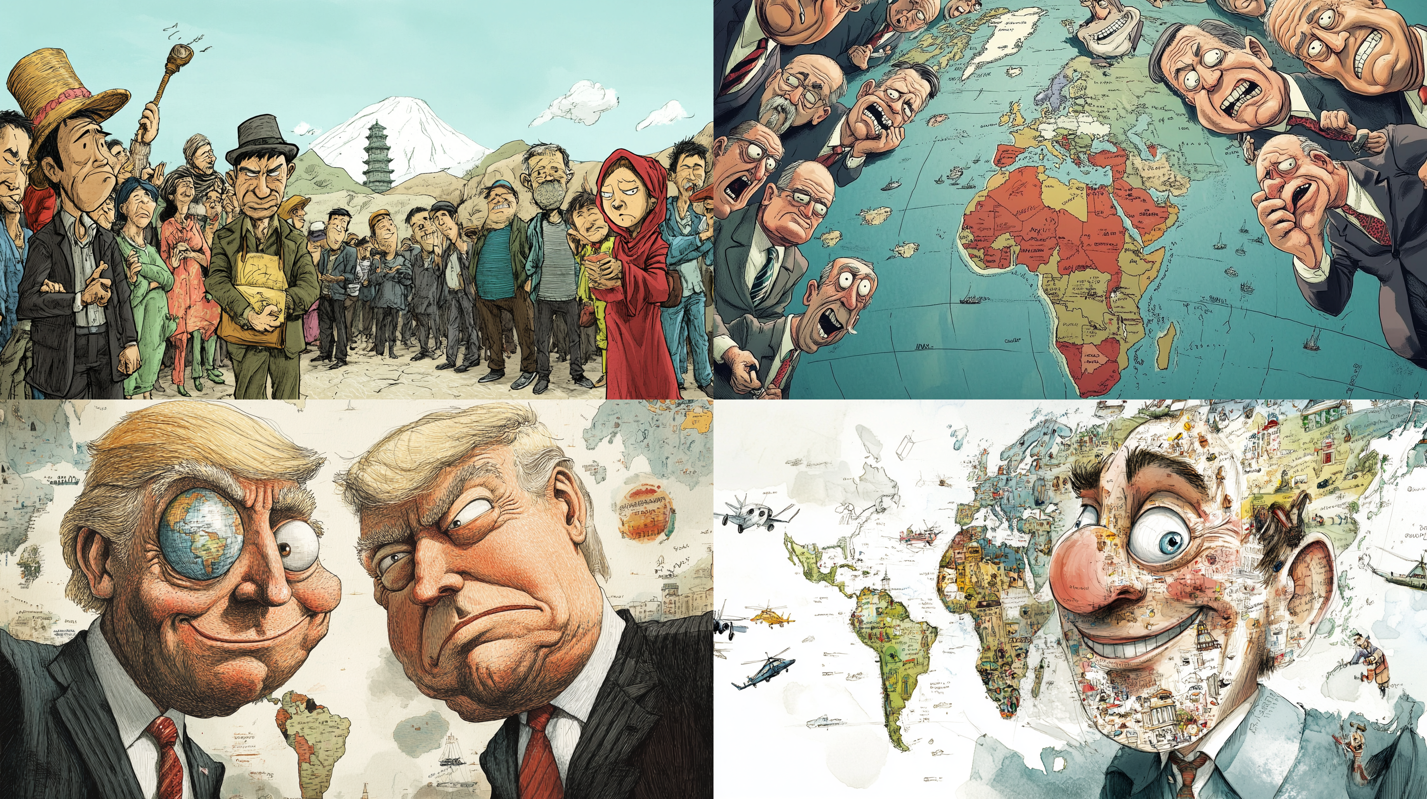 Exploring Cultural Differences In Editorial Cartooning Around The World ...