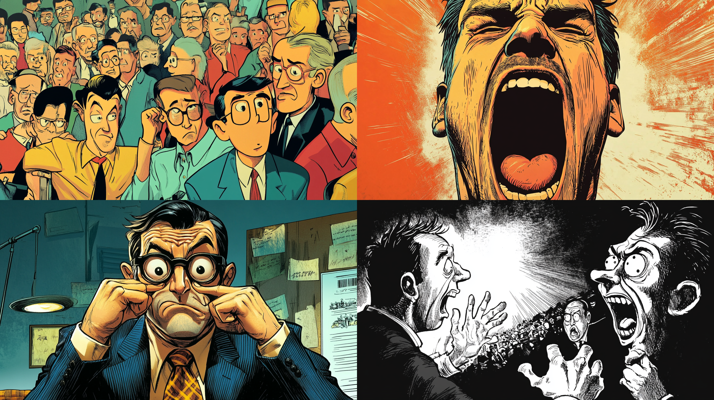 difference between comics and cartoons