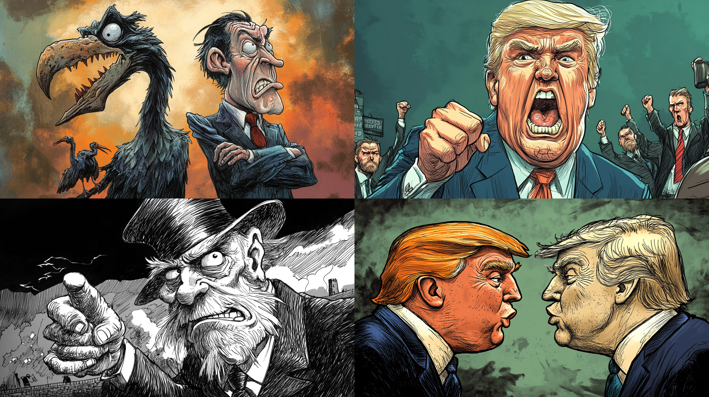 The Use Of Satire In Editorial Cartoons To Challenge Power Structures ...