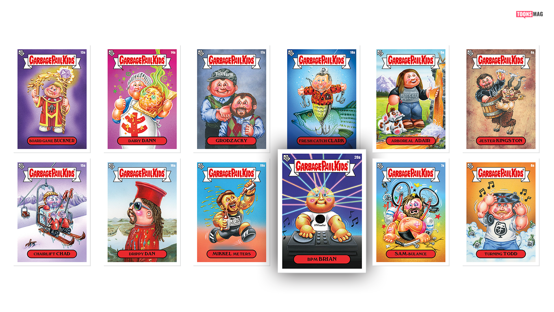 Garbage Pail Kids: The Irreverent Sticker Phenomenon That Shocked The ...