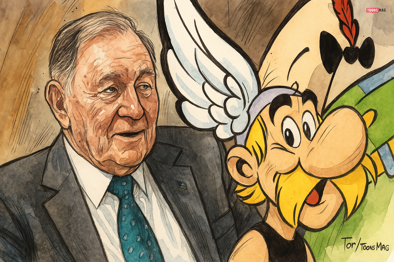 Albert Uderzo, A Creator Of Comic Book Character Asterix, Dies At 92 ...