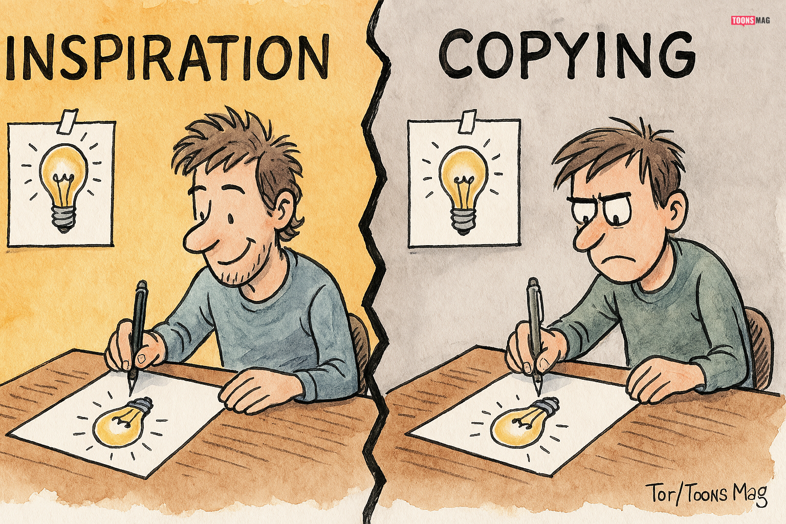 Inspiration Vs. Copying: Drawing The Line In Art And Copyright - Toons Mag