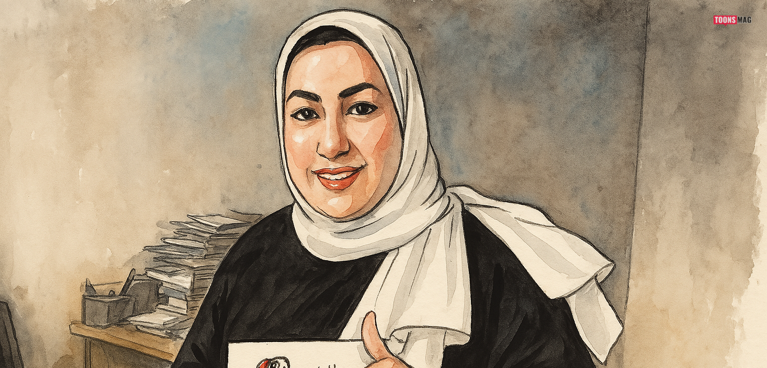 Doaa El-Adl (دعاء العدل) (b. 1979): The Egyptian Cartoonist Who ...