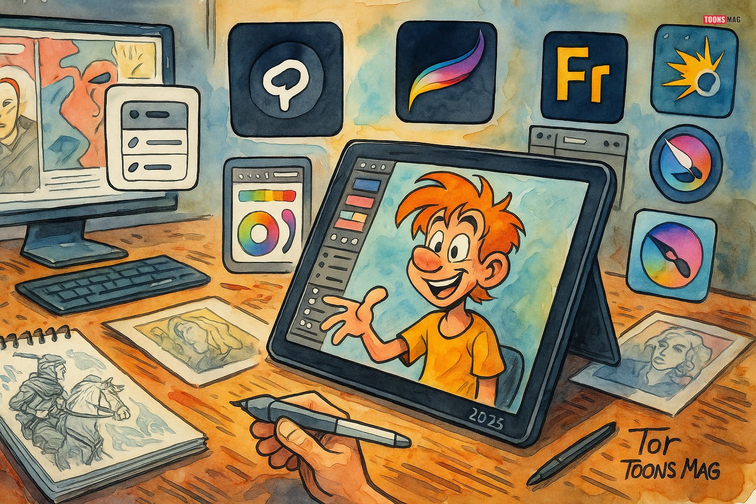 The Best Digital Software For Cartooning In 2025: Top Tools For Modern ...