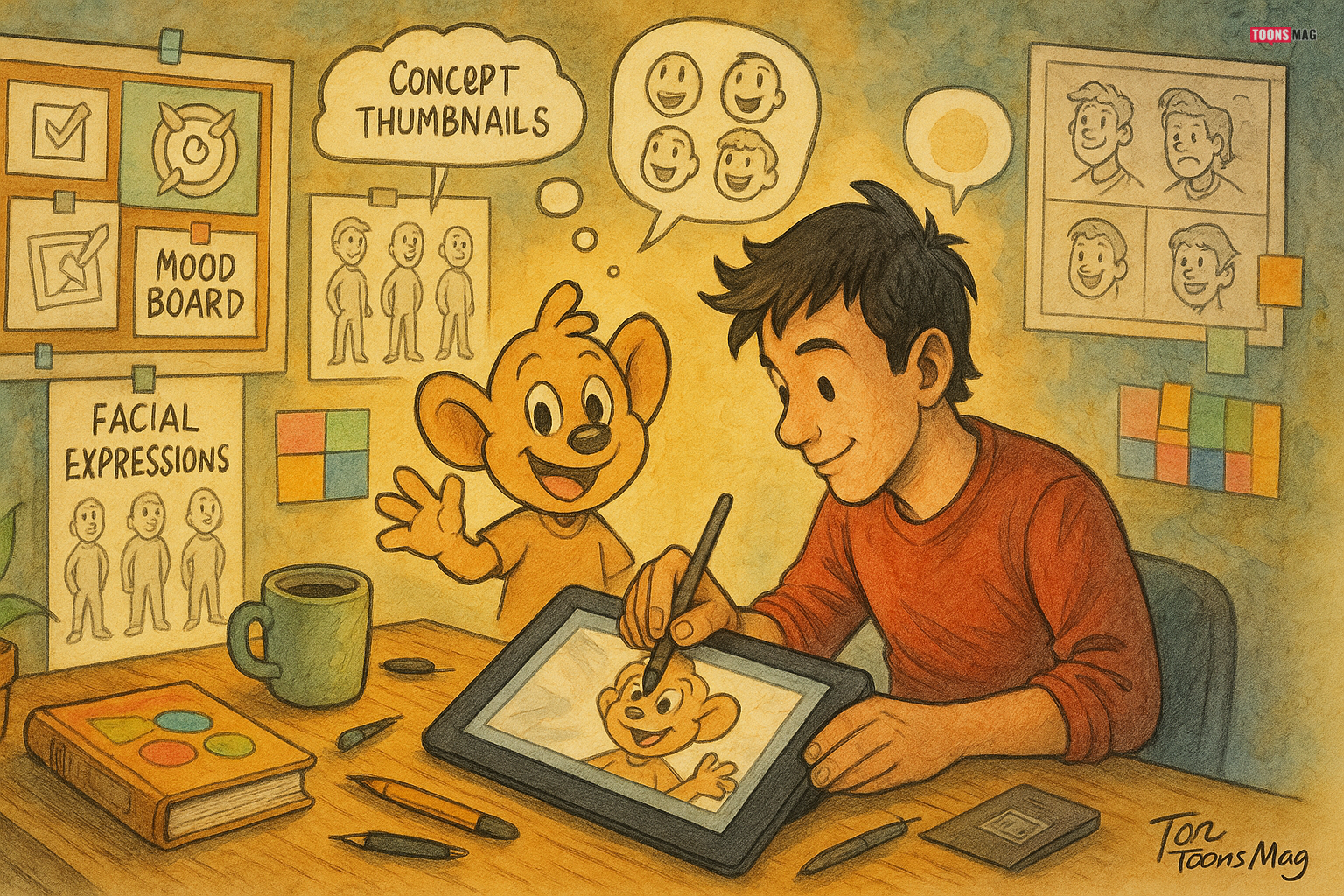 How To Design A Cartoon Mascot For Your Brand: A Step-by-Step Guide ...